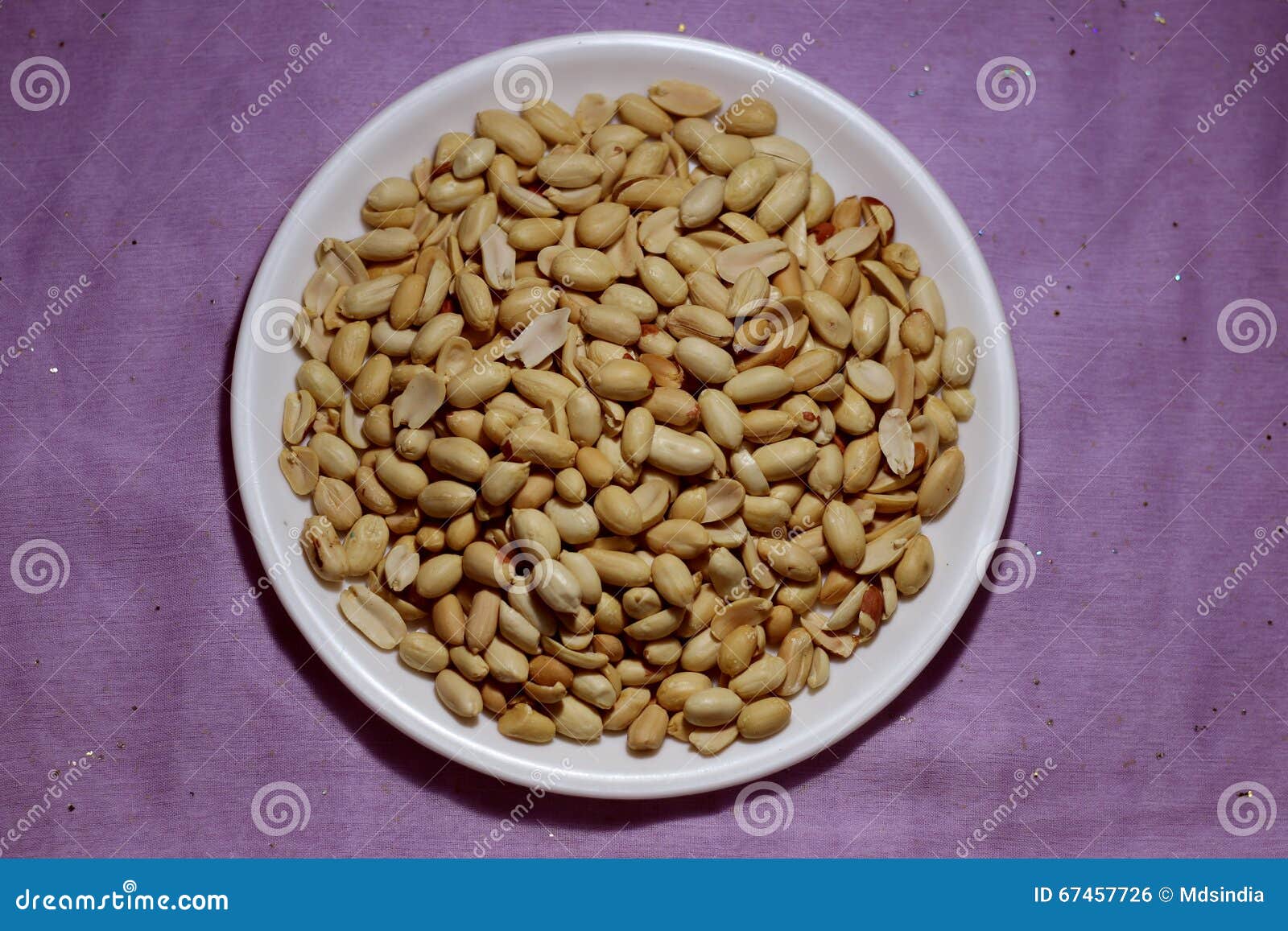 Crispy & Crunchy Salted Peanuts Stock Photo - Image of indian, masala ...