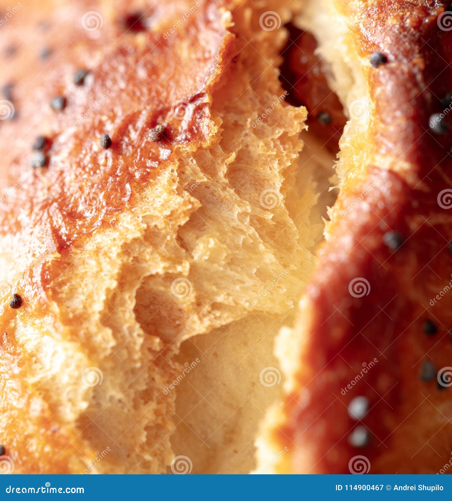 Crispy Crust On A Bun As A Background Stock Image - Image of nutrition ...