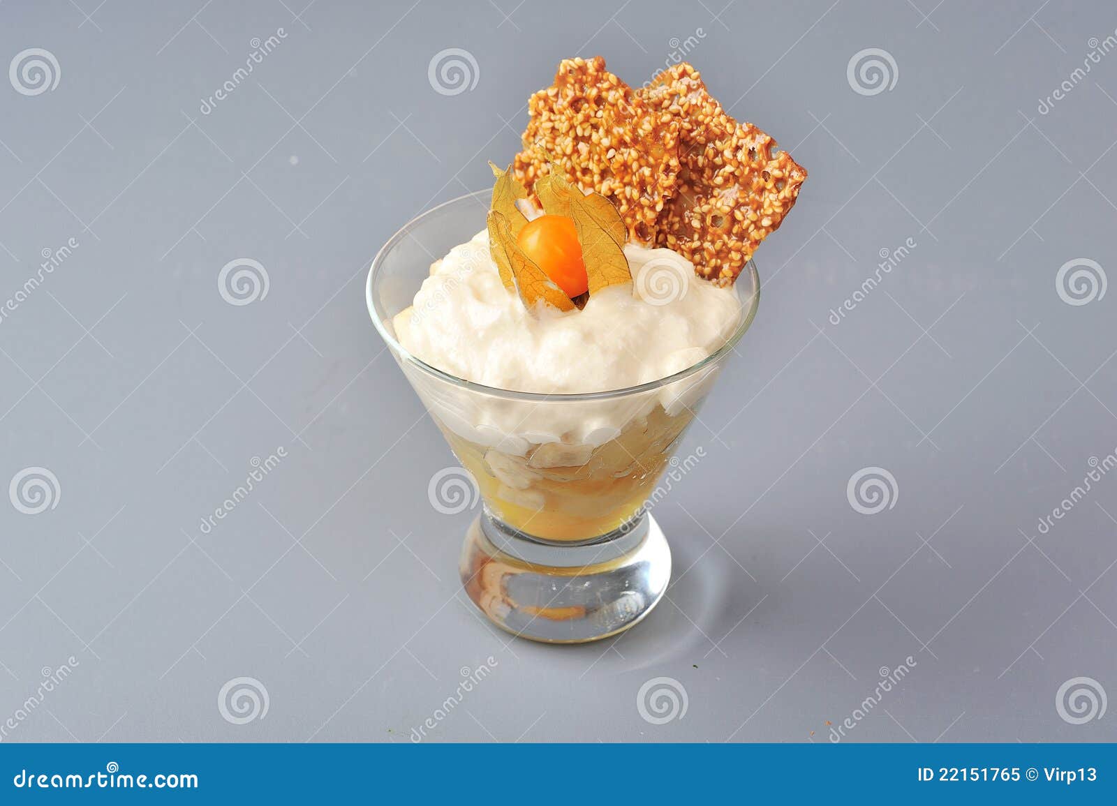 Crispy dessert stock image. Image of healthy, fruits - 22151765