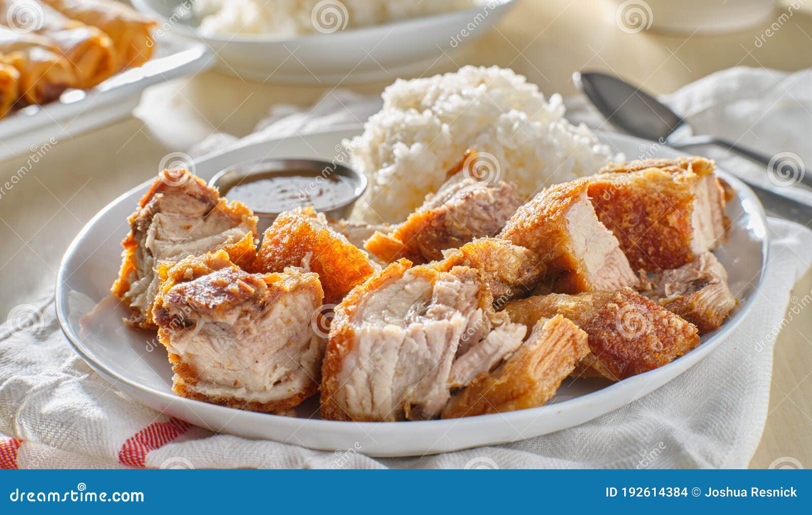 Lechon Kawali Or Lechon De Carajay, Is A Filipino Recipe Consisting Of ...