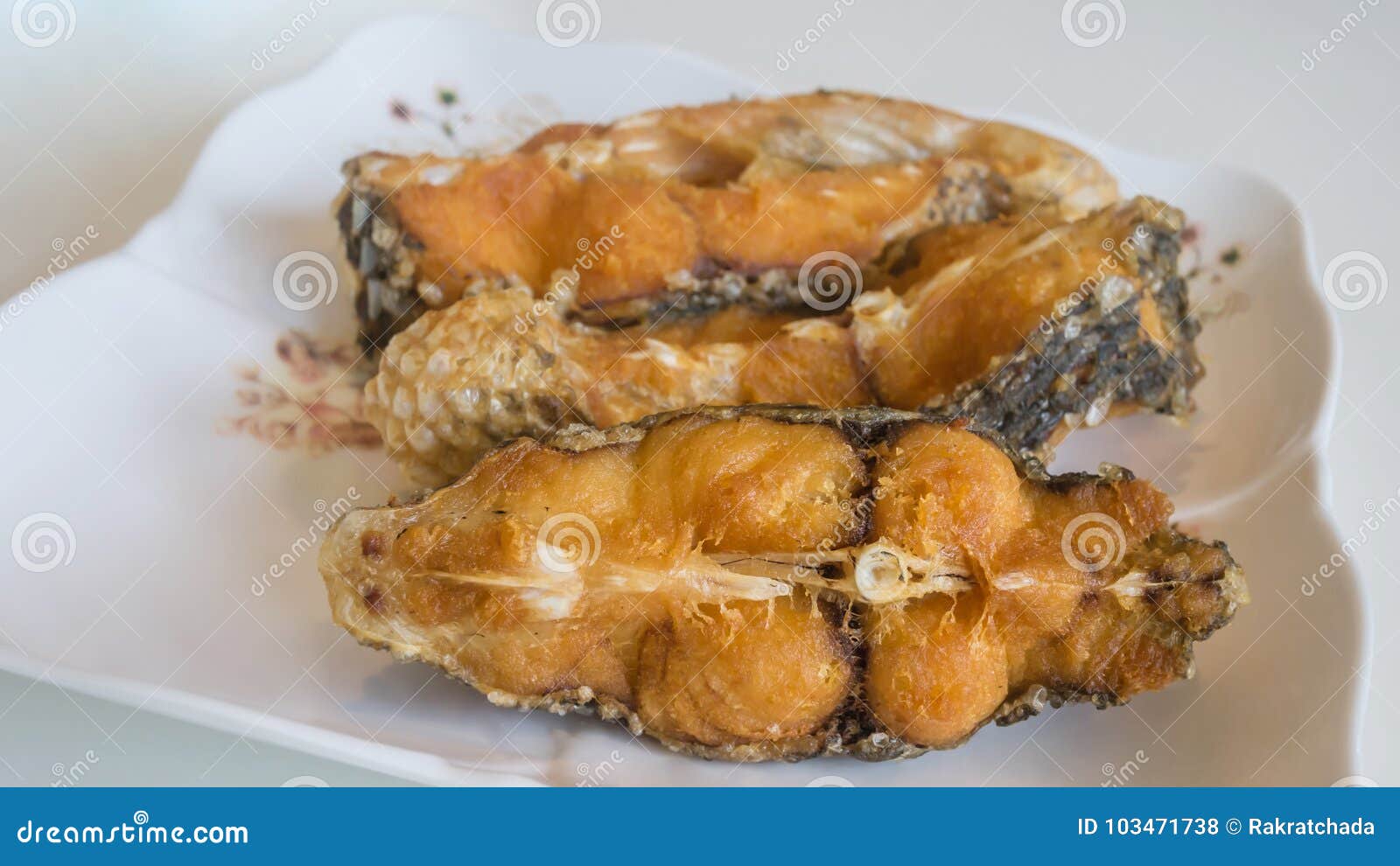 Crispy fish pieces stock photo. Image of healthy, prepared - 103471738