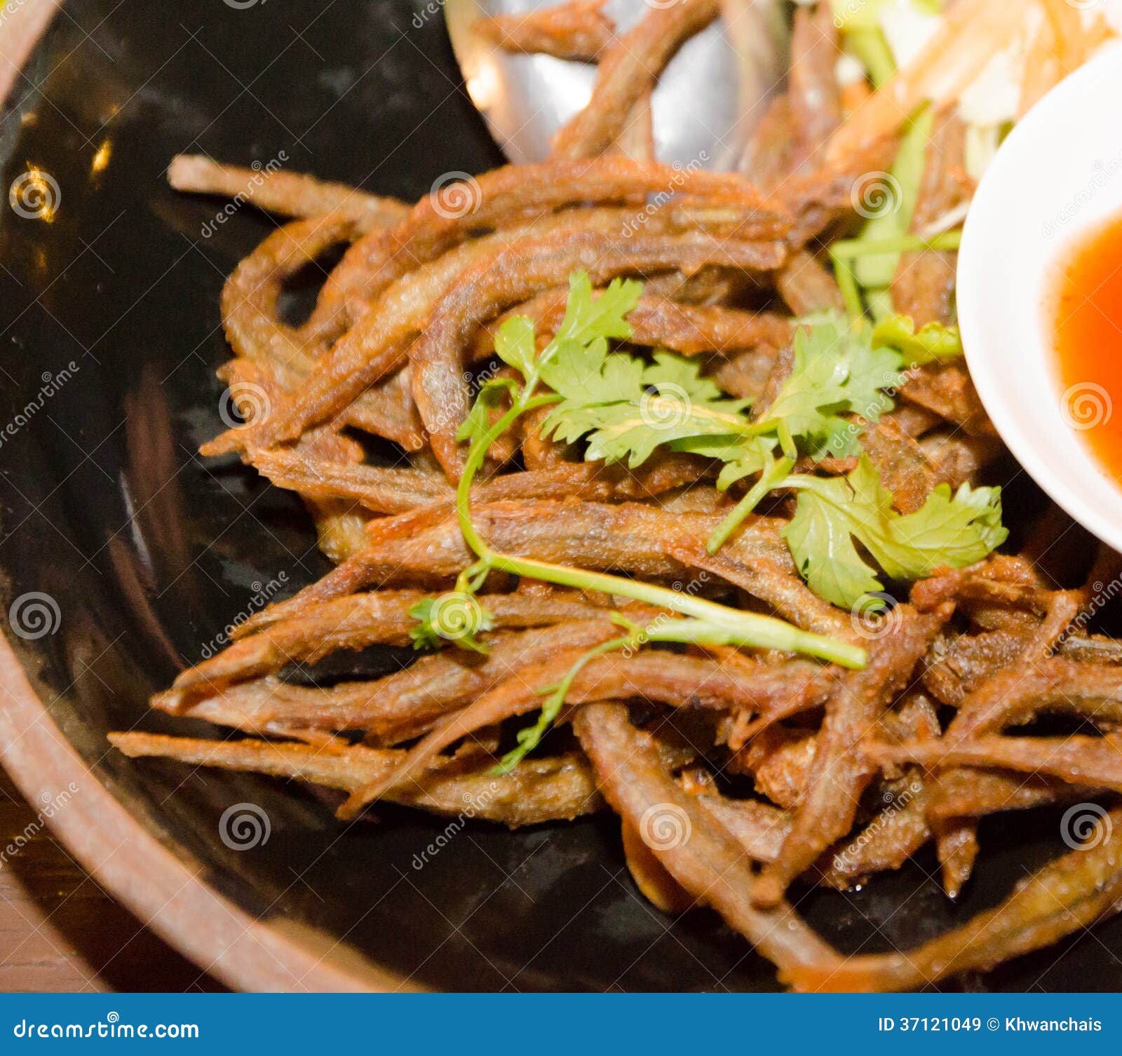 Crispy Fish stock image. Image of portion, healthy, salt - 37121049