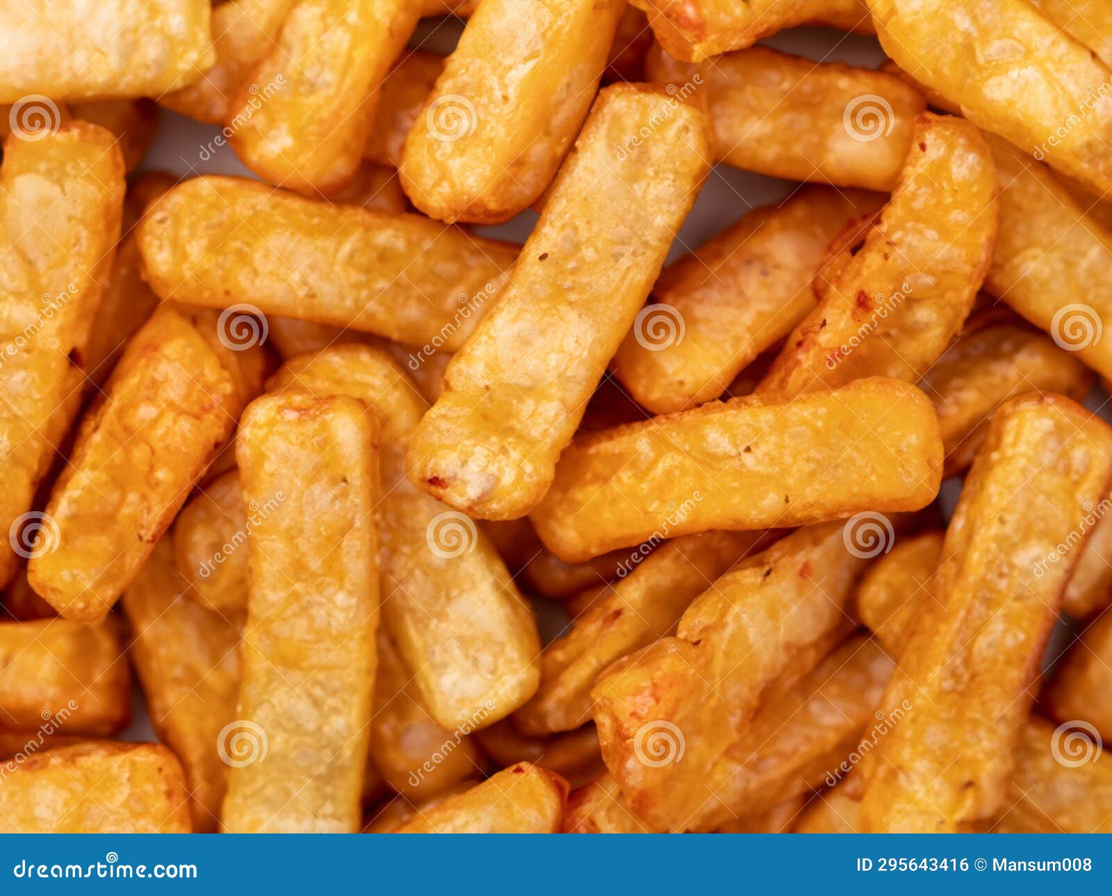Crispy Fried Fried or Potato Sticks Stock Photo - Image of chip, chips ...