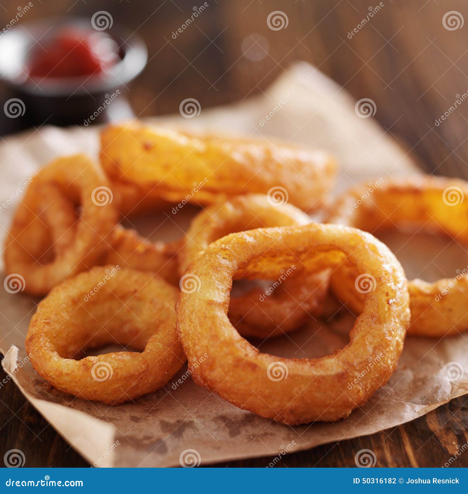 Crispy onion rings stock photo. Image of food, still - 50316182