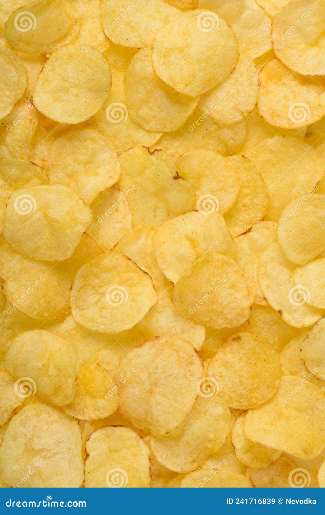 Crispy Potato Chips Texture Background Stock Image - Image of snack ...