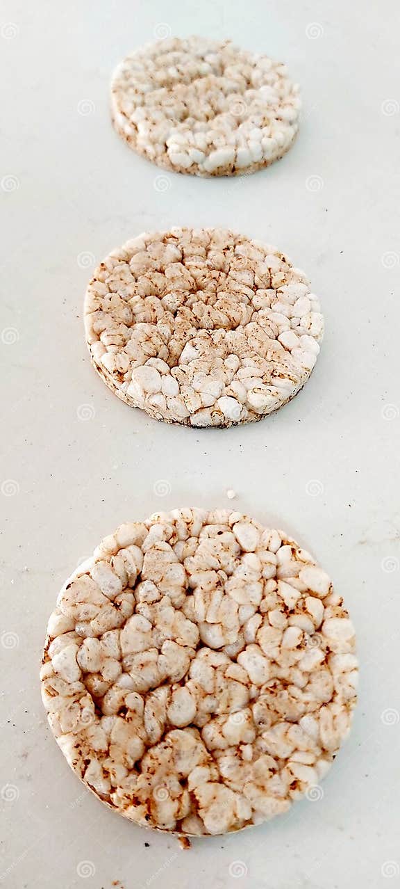 Crispy rice crackers stock image. Image of rice, food - 215844769