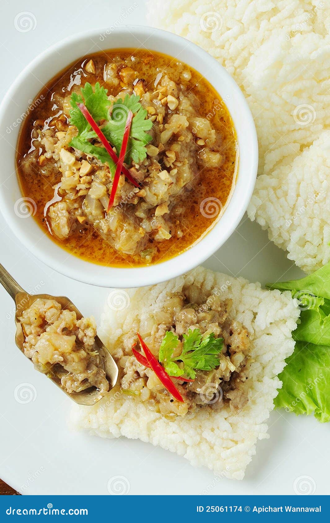 A crispy rice snack stock photo. Image of dessert, snacks - 25061174