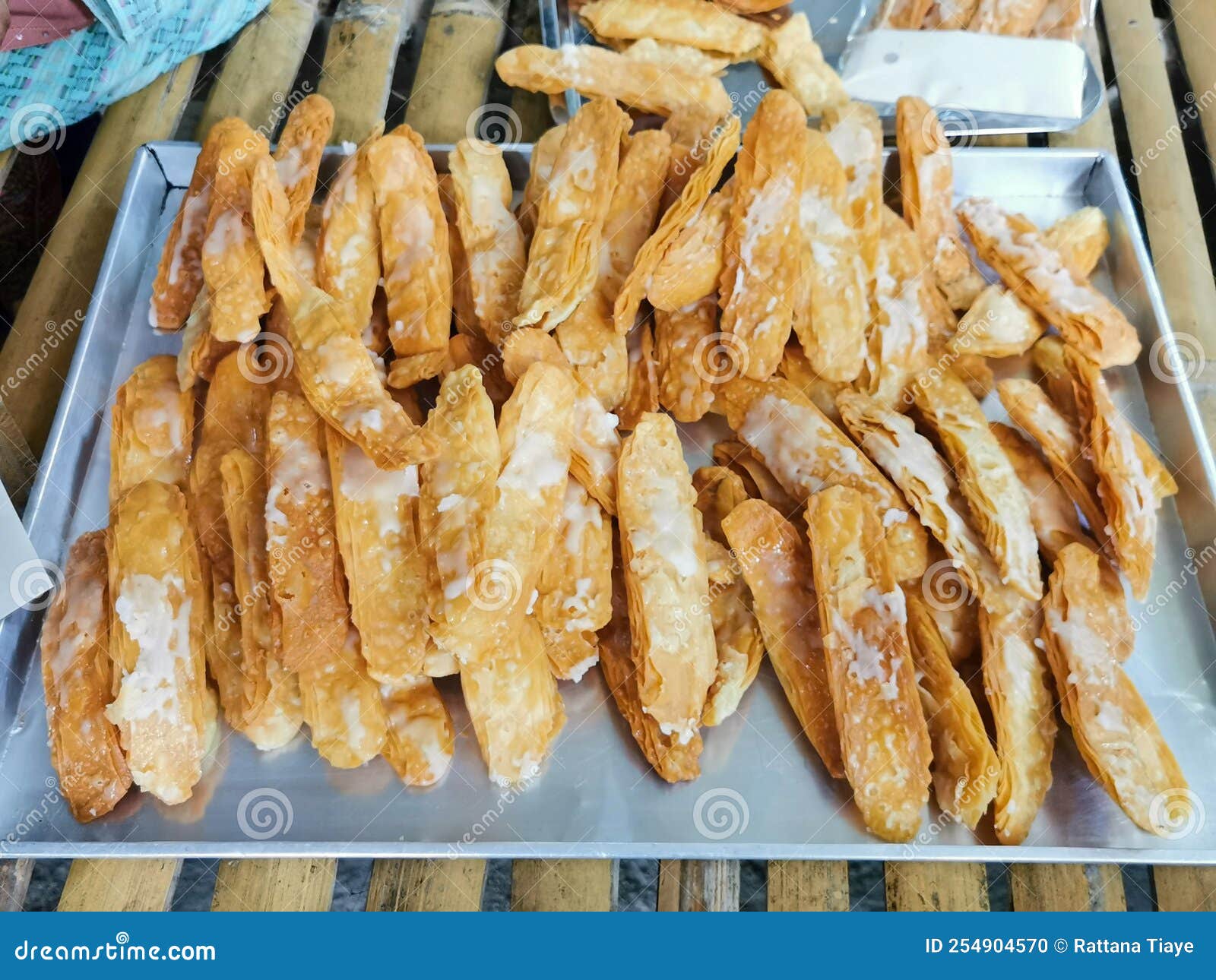 Crispy Roti from Local Community, Thailand Stock Photo - Image of ...