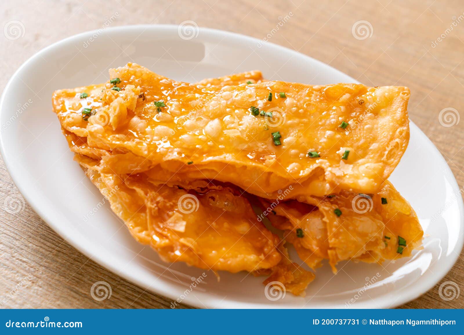 Crispy roti with sugar stock image. Image of delicious - 200737731