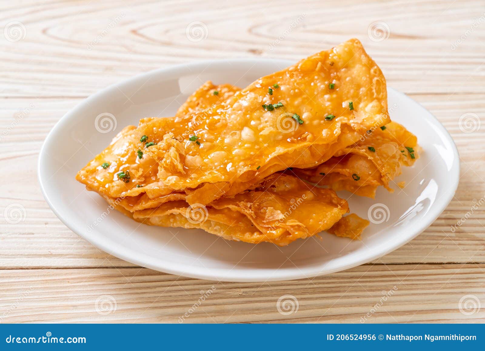 Crispy roti with sugar stock photo. Image of dough, dish - 206524956