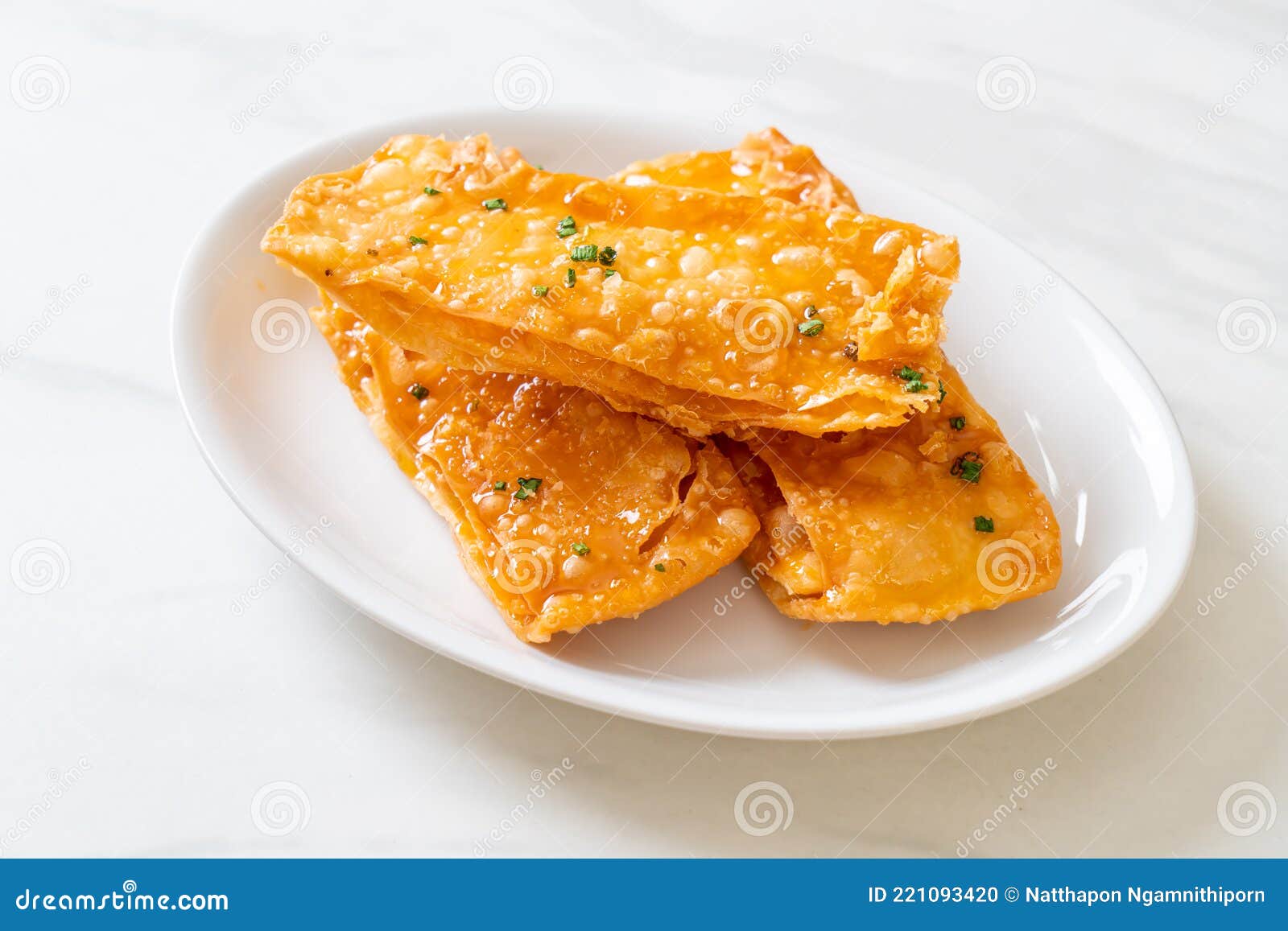 Crispy roti with sugar stock photo. Image of breakfast - 221093420