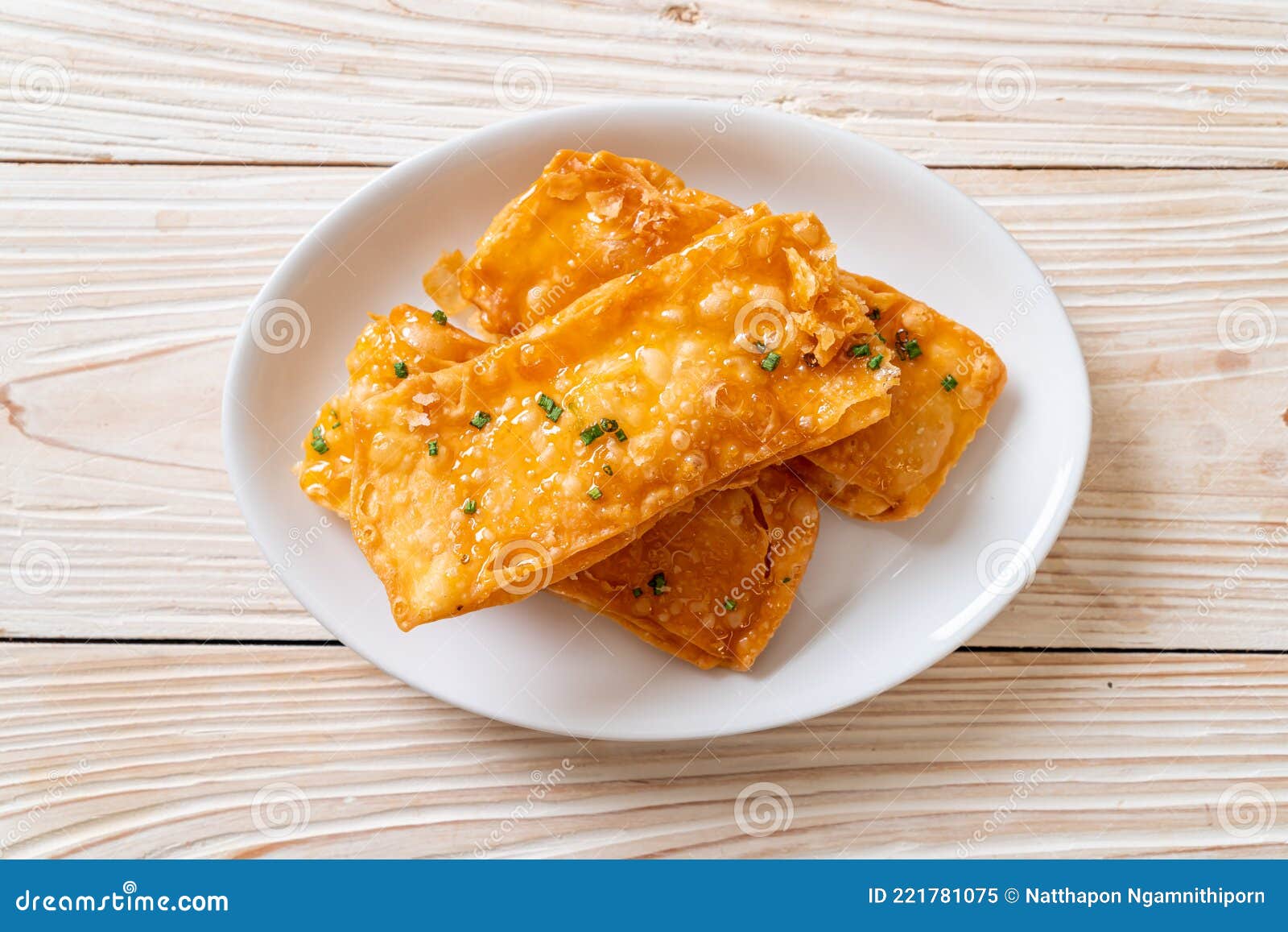 Crispy roti with sugar stock image. Image of delicious - 221781075