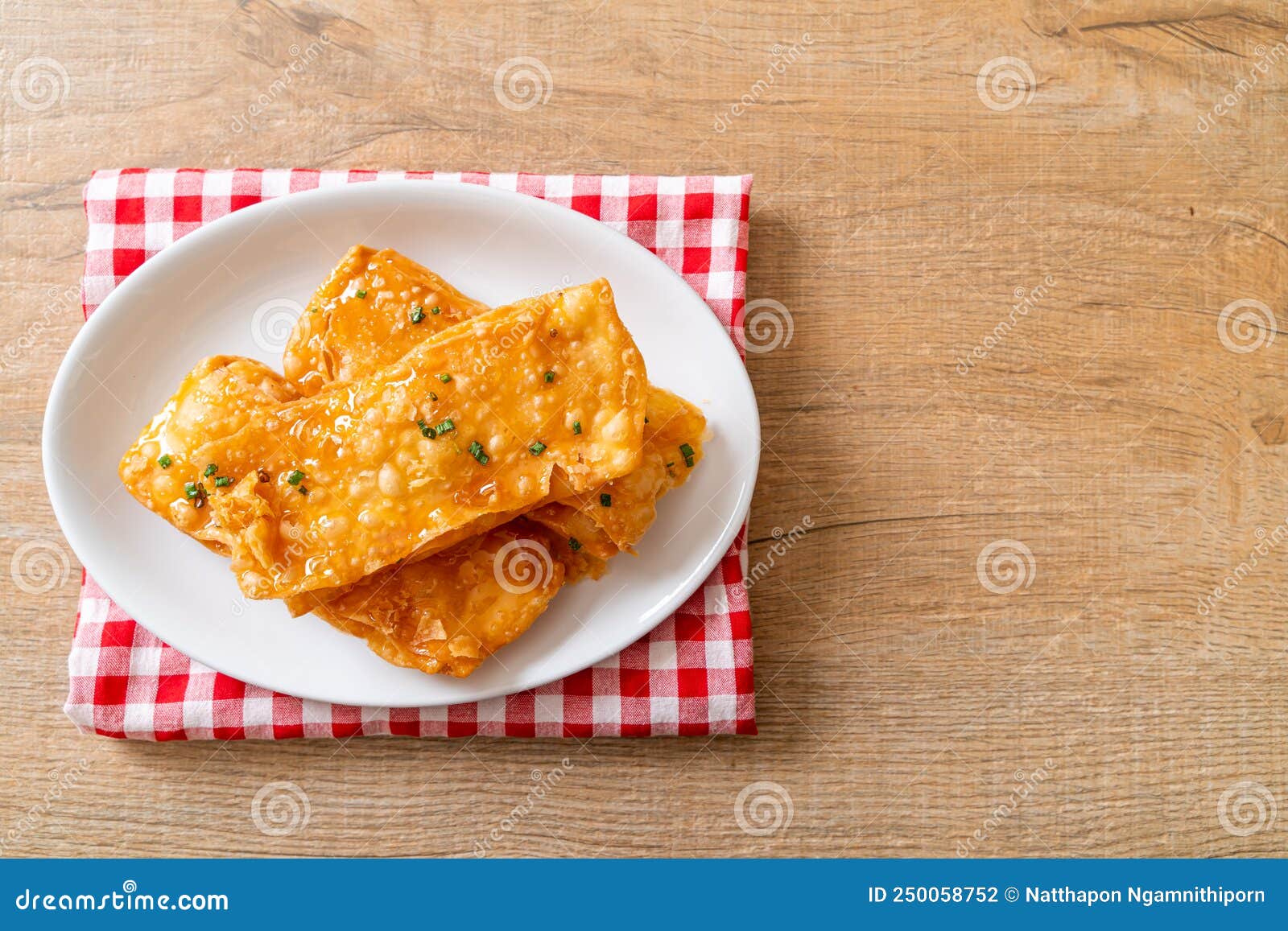 Crispy roti with sugar stock photo. Image of dessert - 250058752