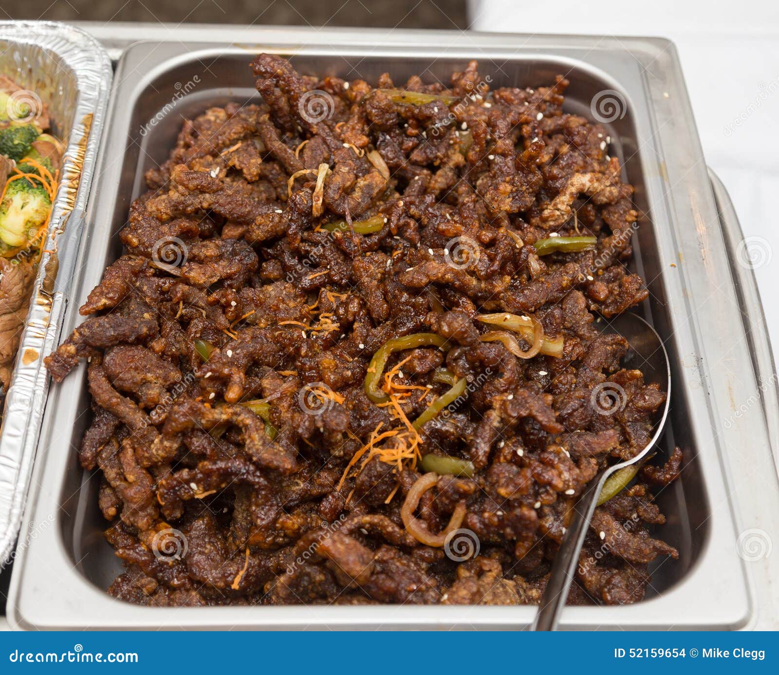 Crispy Shredded Beef stock photo. Image of cuisine, stringy - 52159654