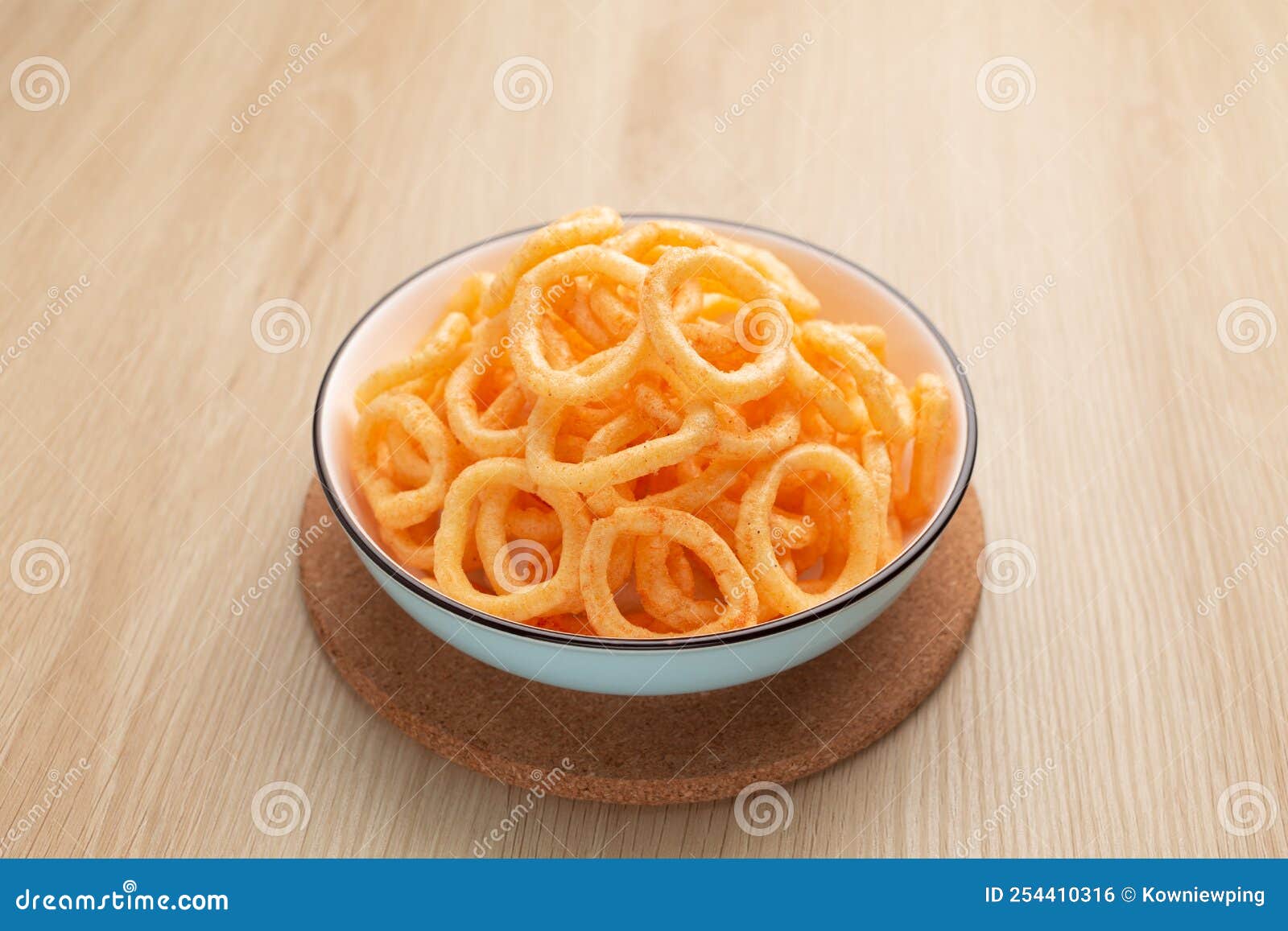 Crispy Snack stock photo. Image of sodium, dish, crisps - 254410316