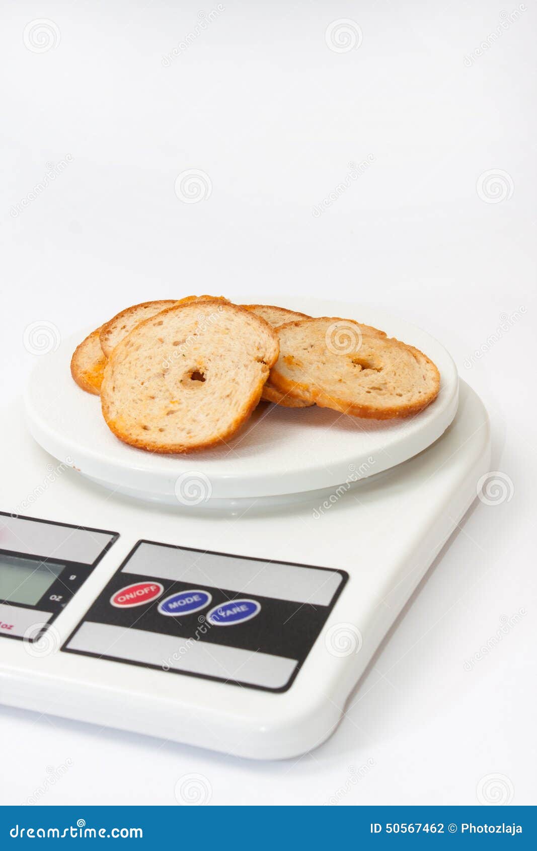 Crispy Toasted Toast Kitchen Digital Scale Stock Photos - Free ...