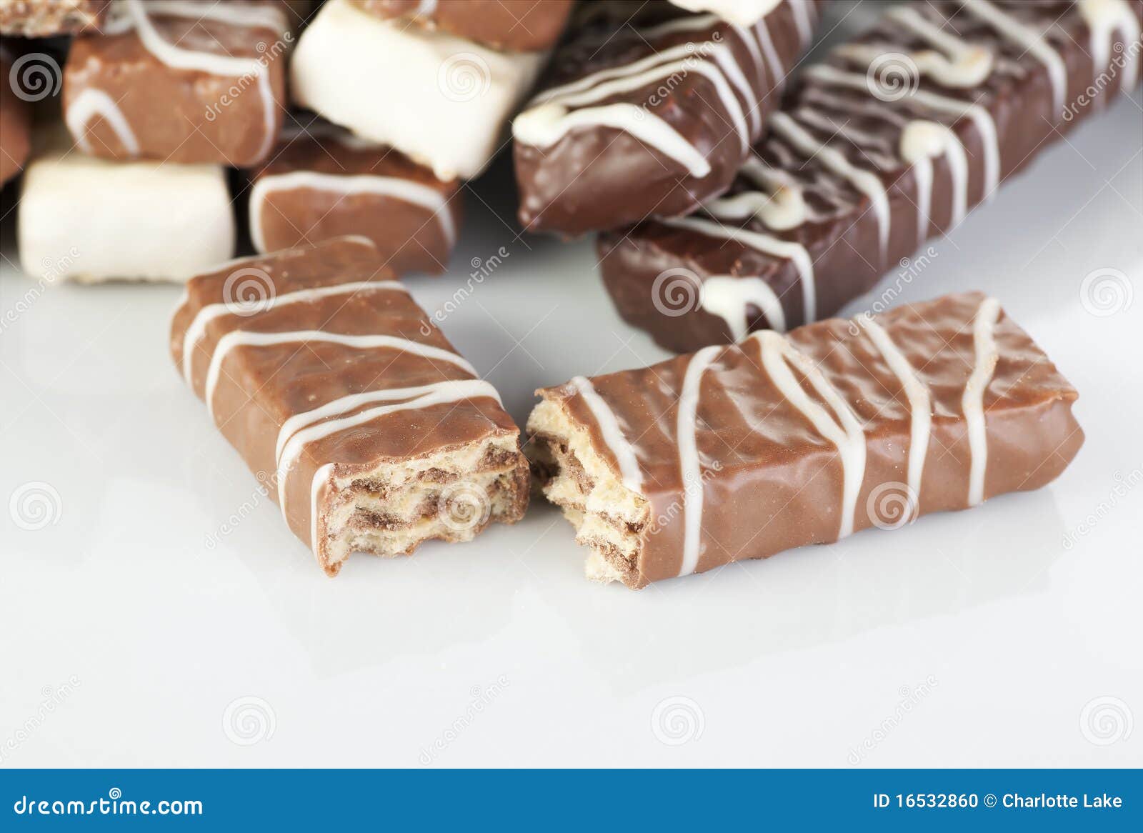 Crispy Wafer Cookies stock photo. Image of sweets, confectionery - 16532860