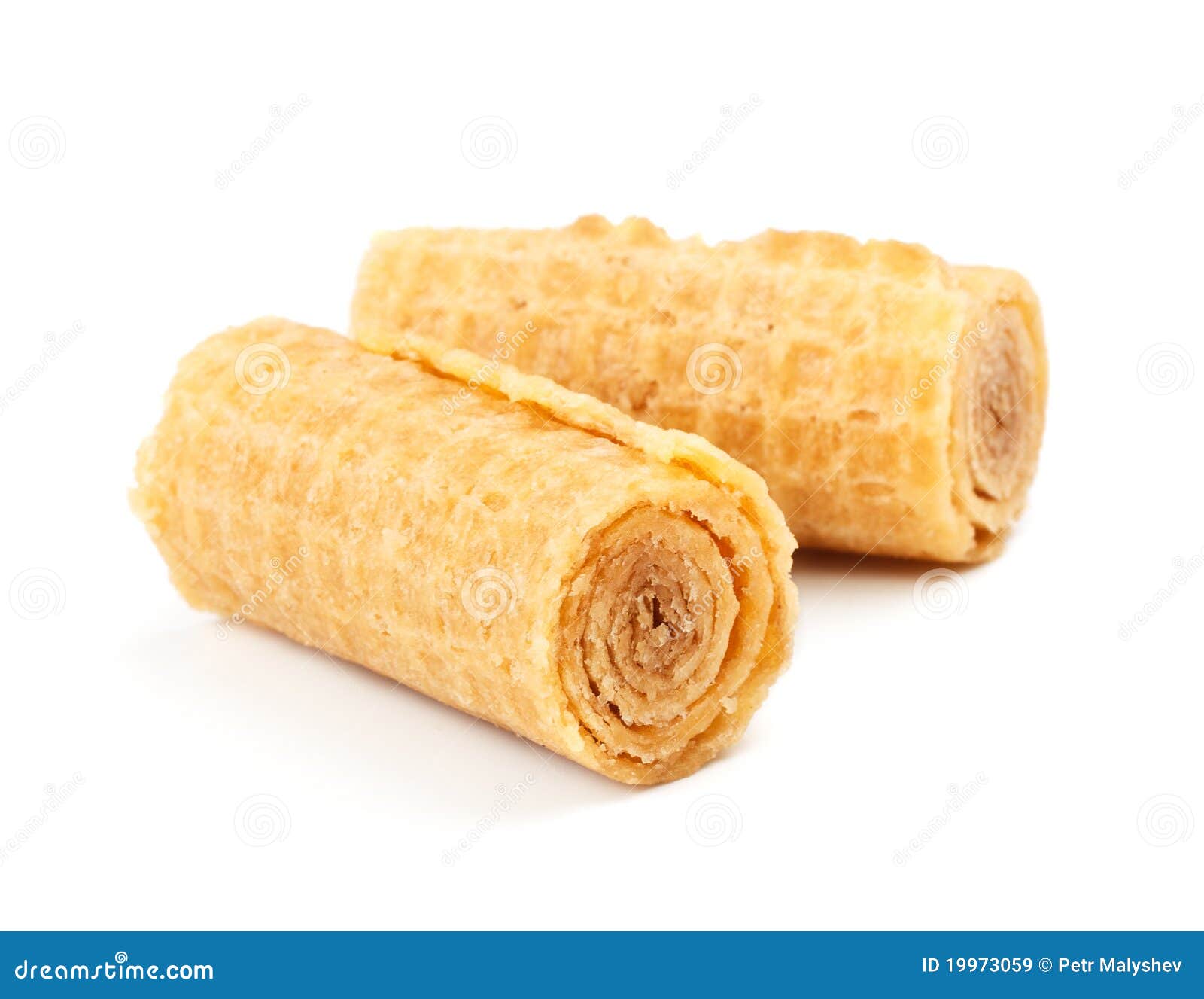 Crispy Wafer Rolls Stock Image | CartoonDealer.com #19973059