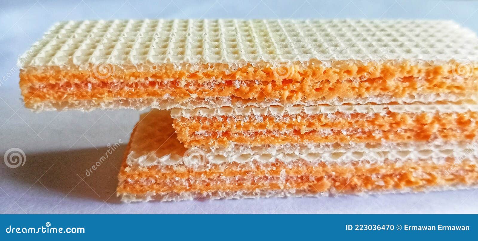 Wafer snacks stock photo. Image of crispy, snack, meal - 223036470