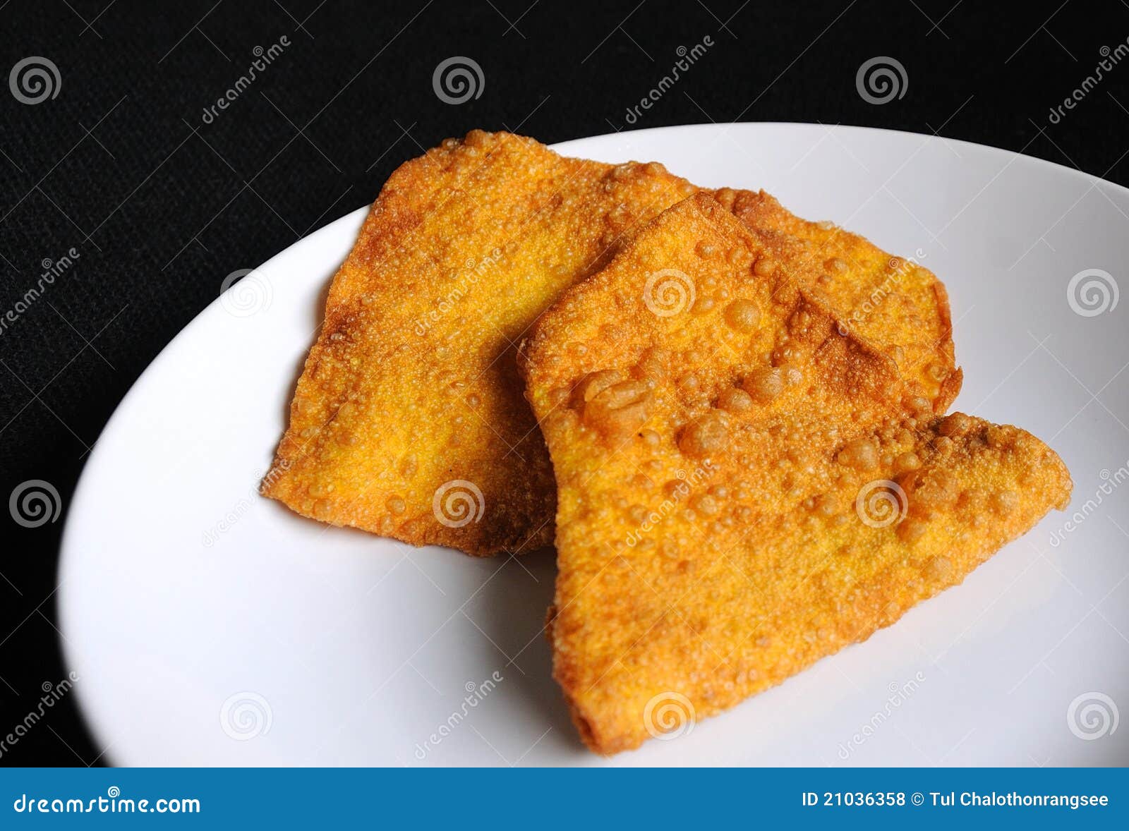 Crispy wanton stock photo. Image of healthy, gourmet - 21036358