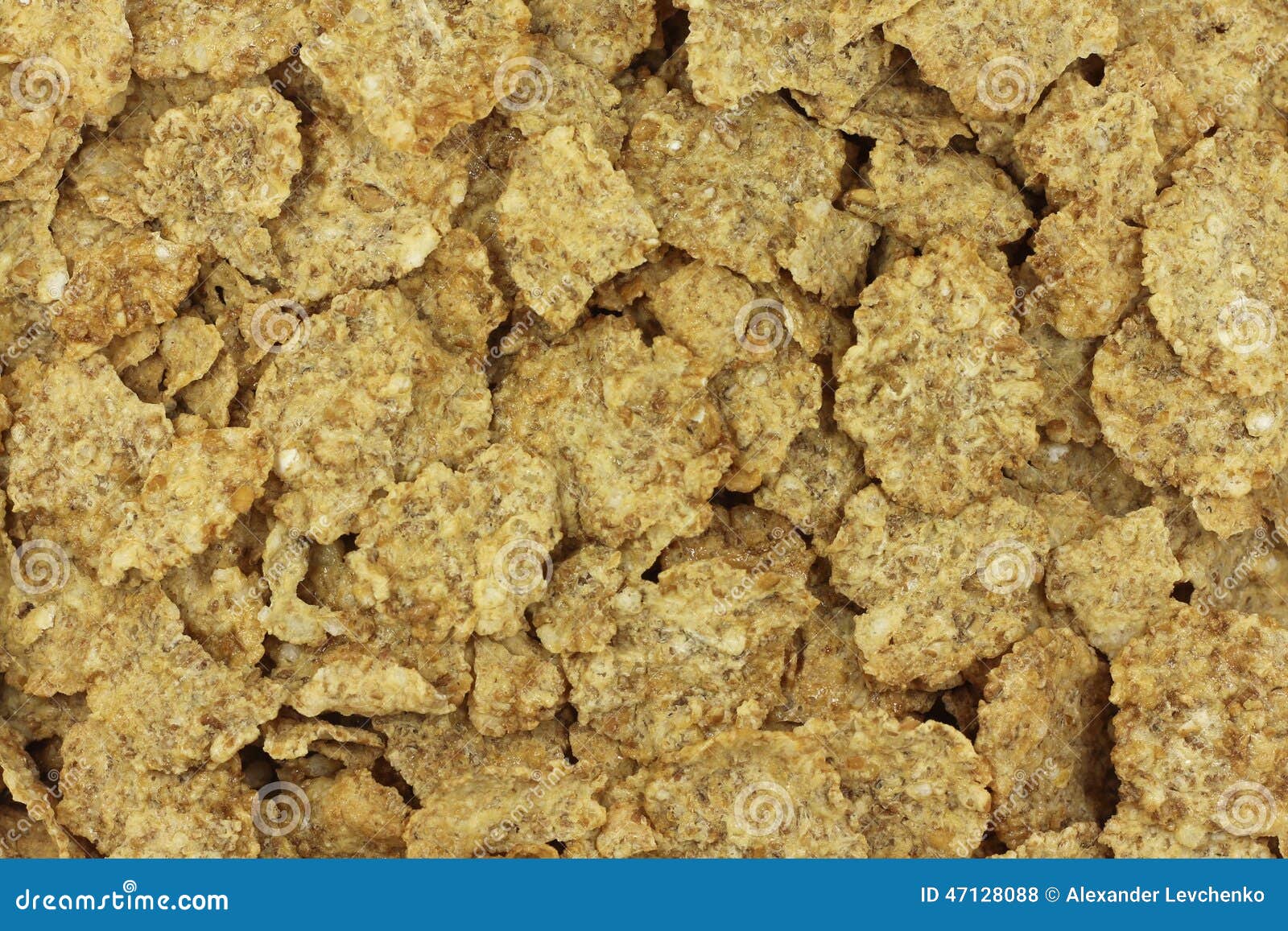 Crispy Wheat Flakes Background Stock Photo - Image of bodies ...
