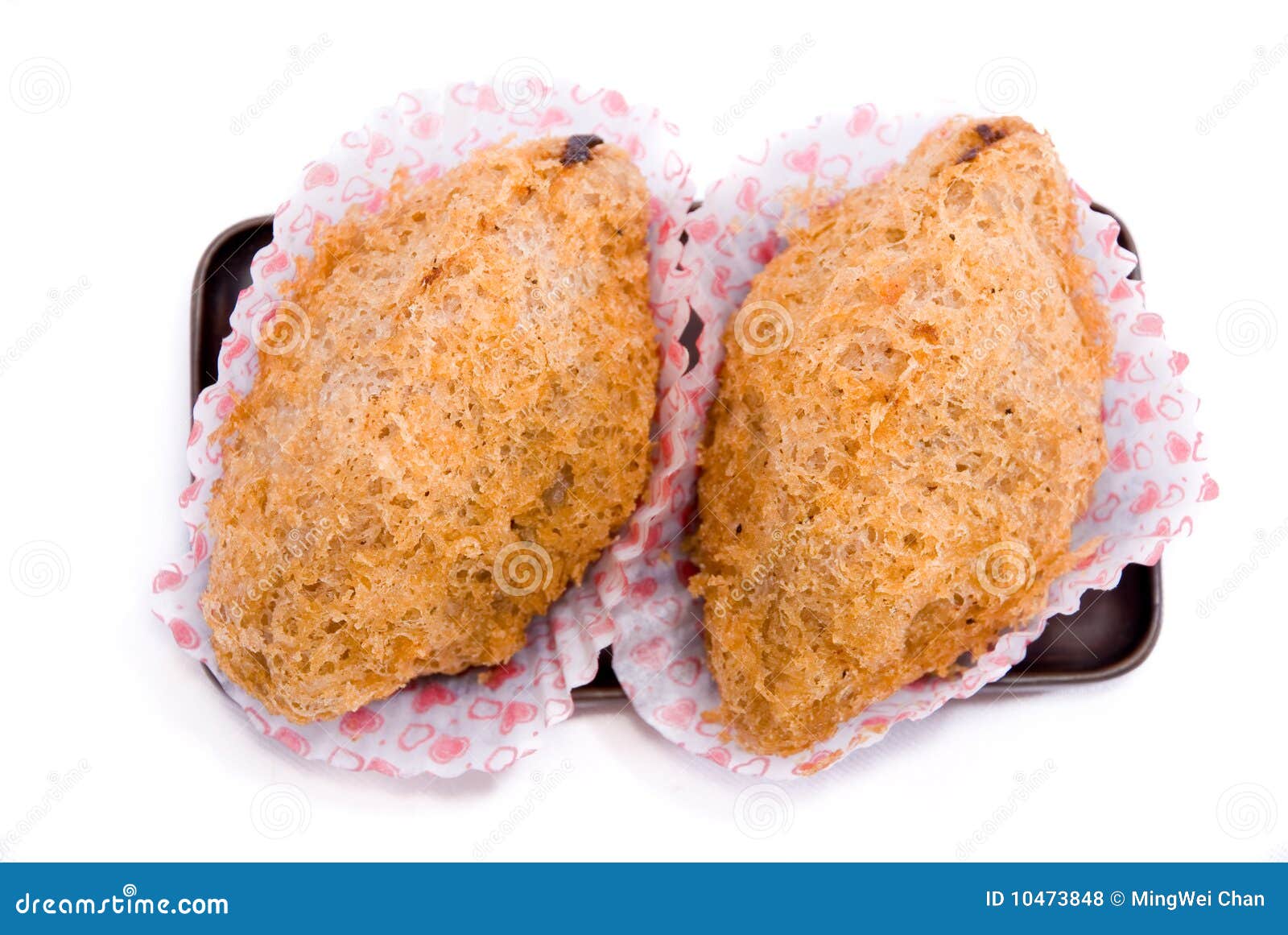 Crispy Yam Puff Series 02 stock photo. Image of plate - 10473848