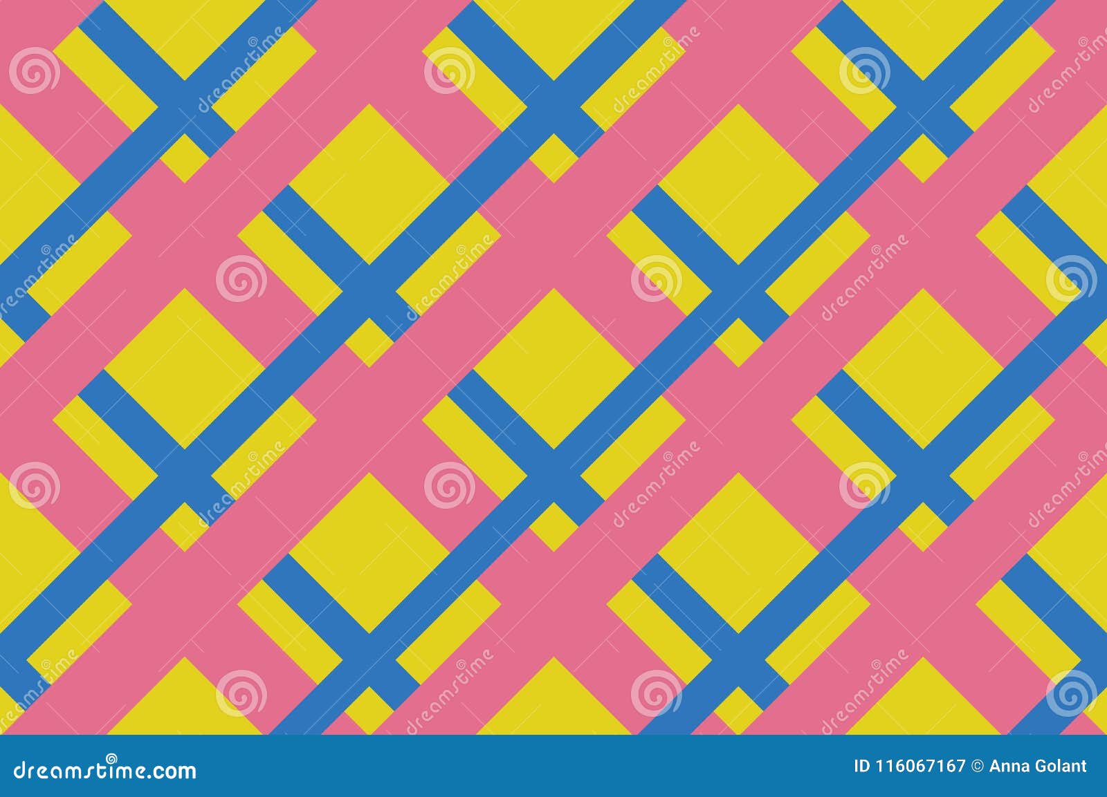 Criss-cross Background in Traditional Tile Style. Geometric Seamless ...