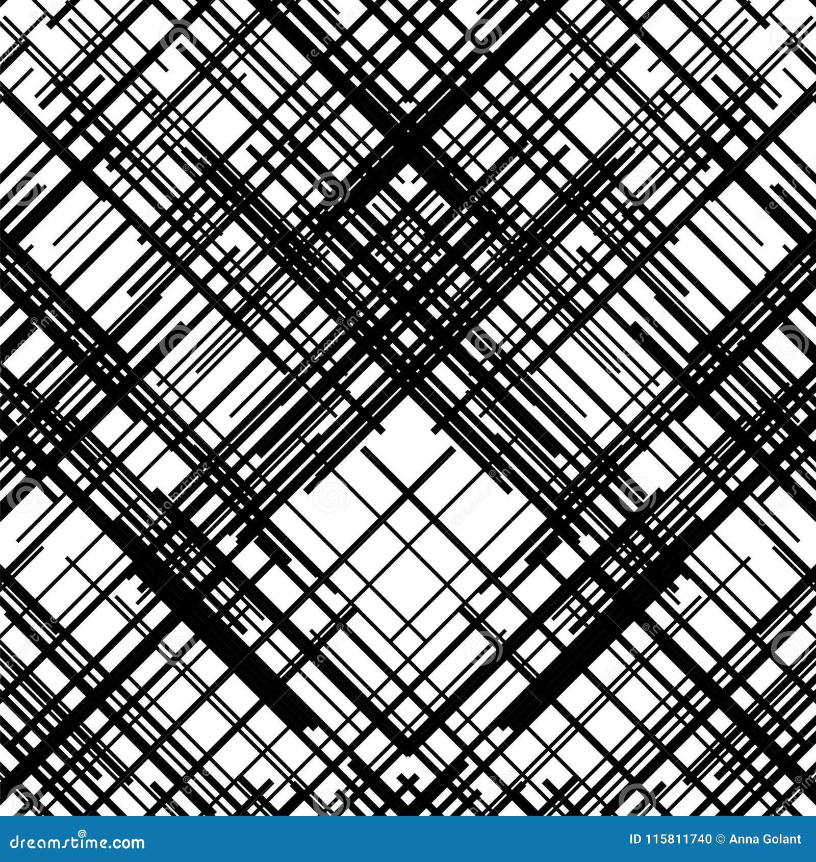 Criss Cross Pattern. Texture with Intersecting Straight Lines. Digital ...