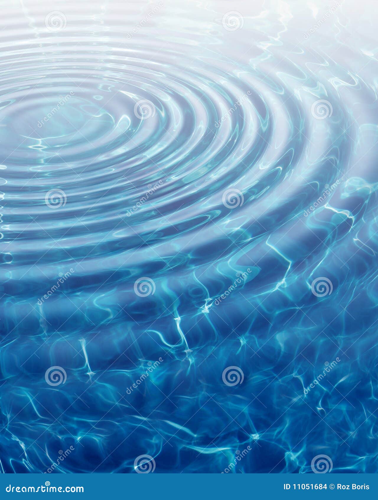 Cristal clear water stock illustration. Illustration of clear - 11051684