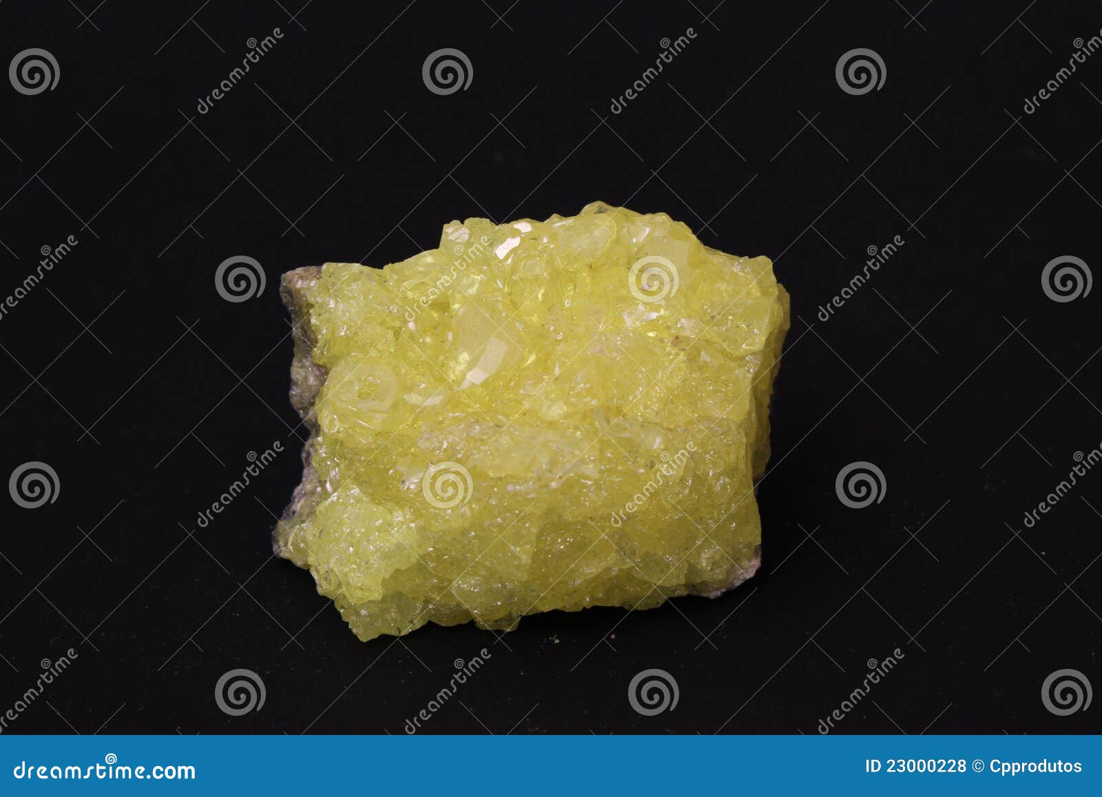 Cristales del sulfuro foto de archivo. Imagen de amarillo - 23000228