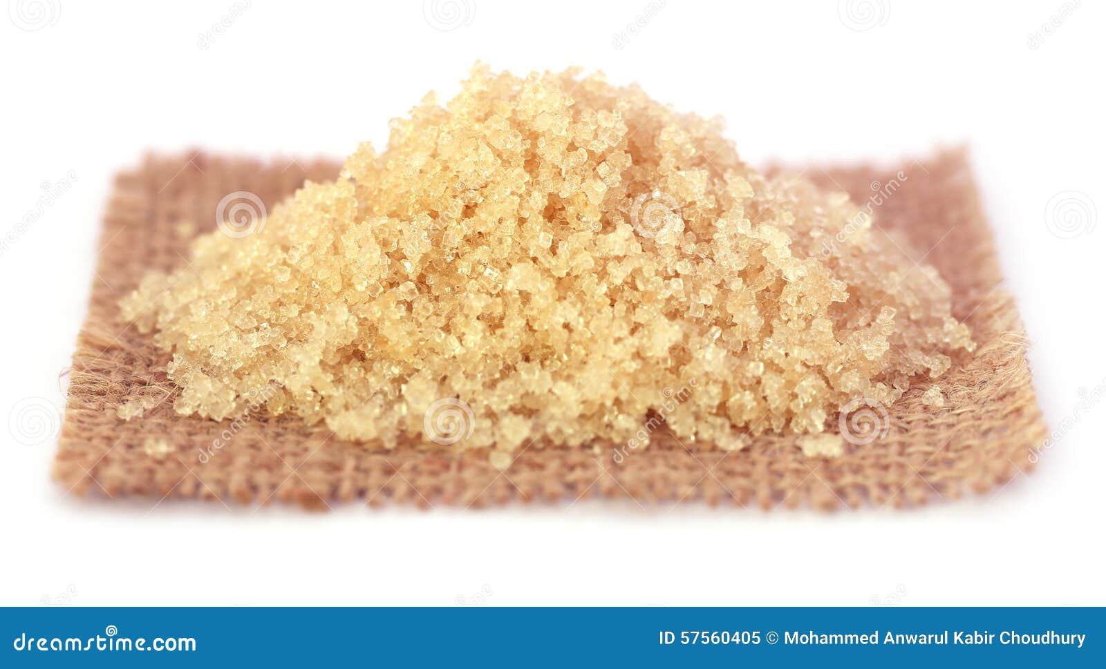 Cristaux Bruts De Sucre Roux Image stock - Image du unrefined, granulé ...