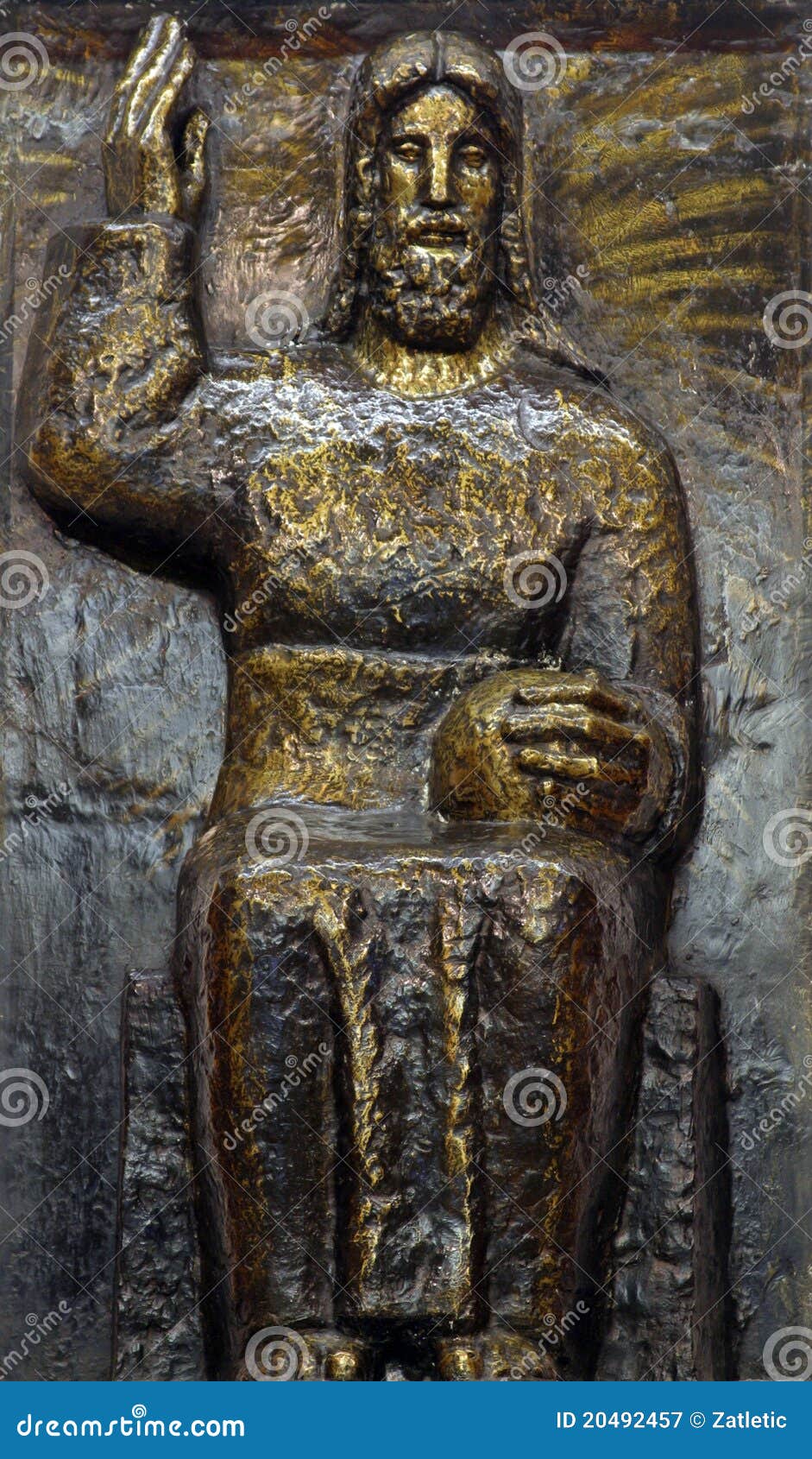 Cristo el rey imagen de archivo. Imagen de patrocinador - 20492457