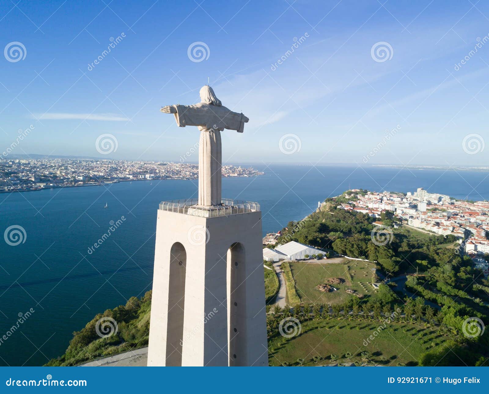 Cristo-Rei imagem de stock. Imagem de turismo, igreja - 92921671