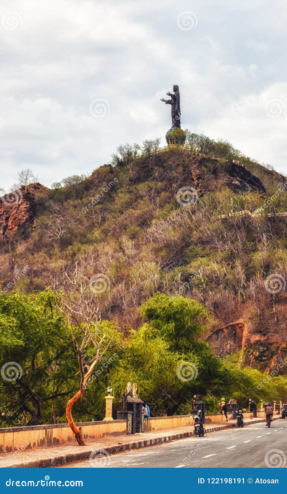 Cristo Rei De Dili, Timor Oriental Foto editorial - Imagen de recorrido ...
