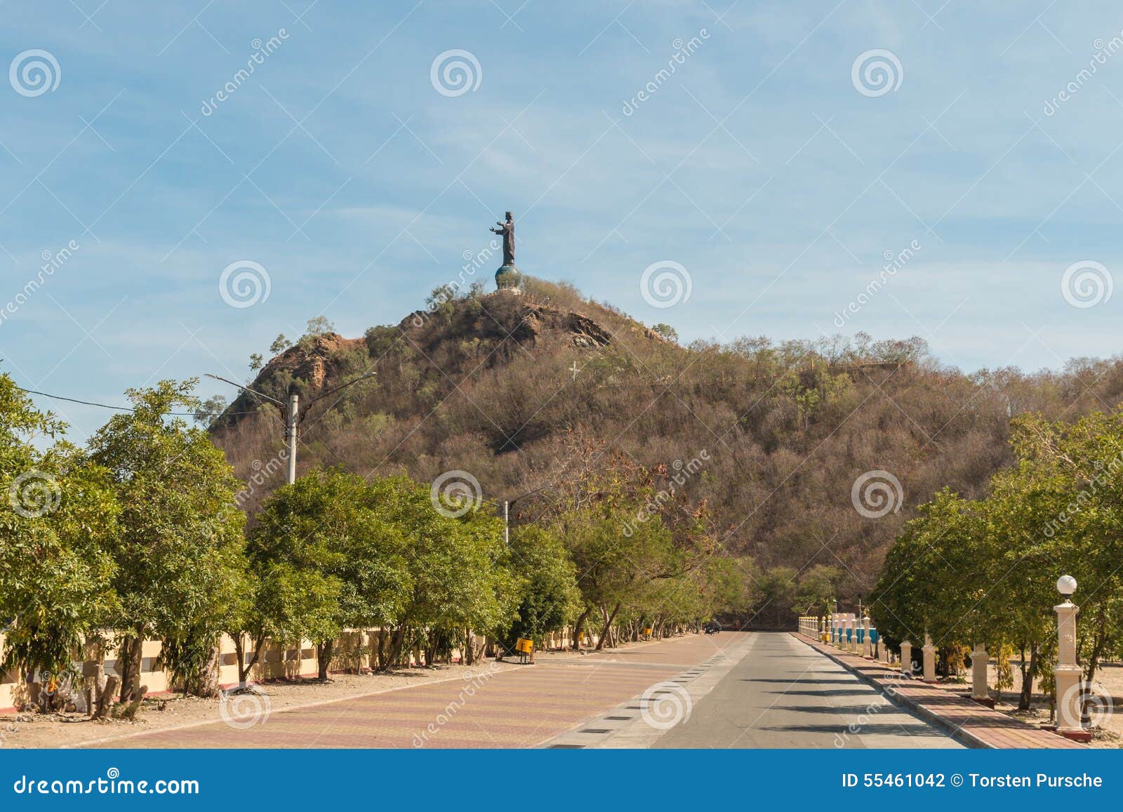 Cristo rei timor leste editorial photography. Image of relikte - 55461042