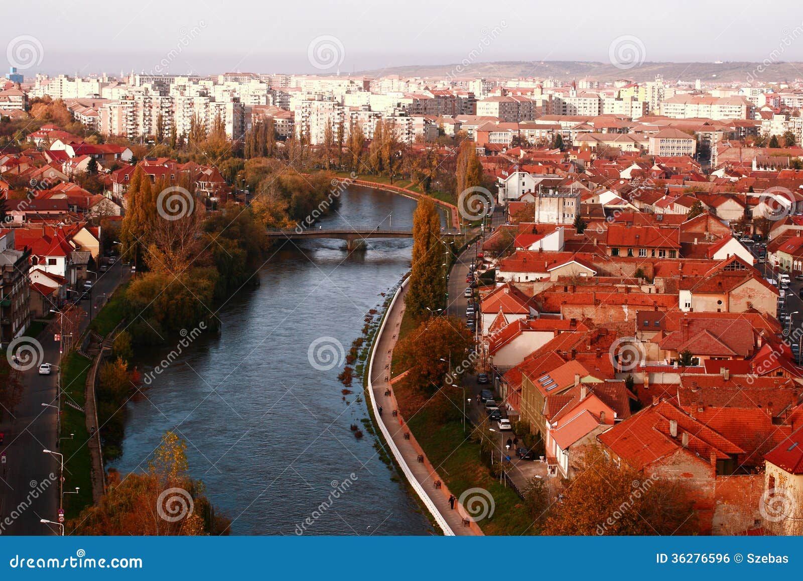 Crisul Repede River Oradea stock photo. Image of buildings - 36276596