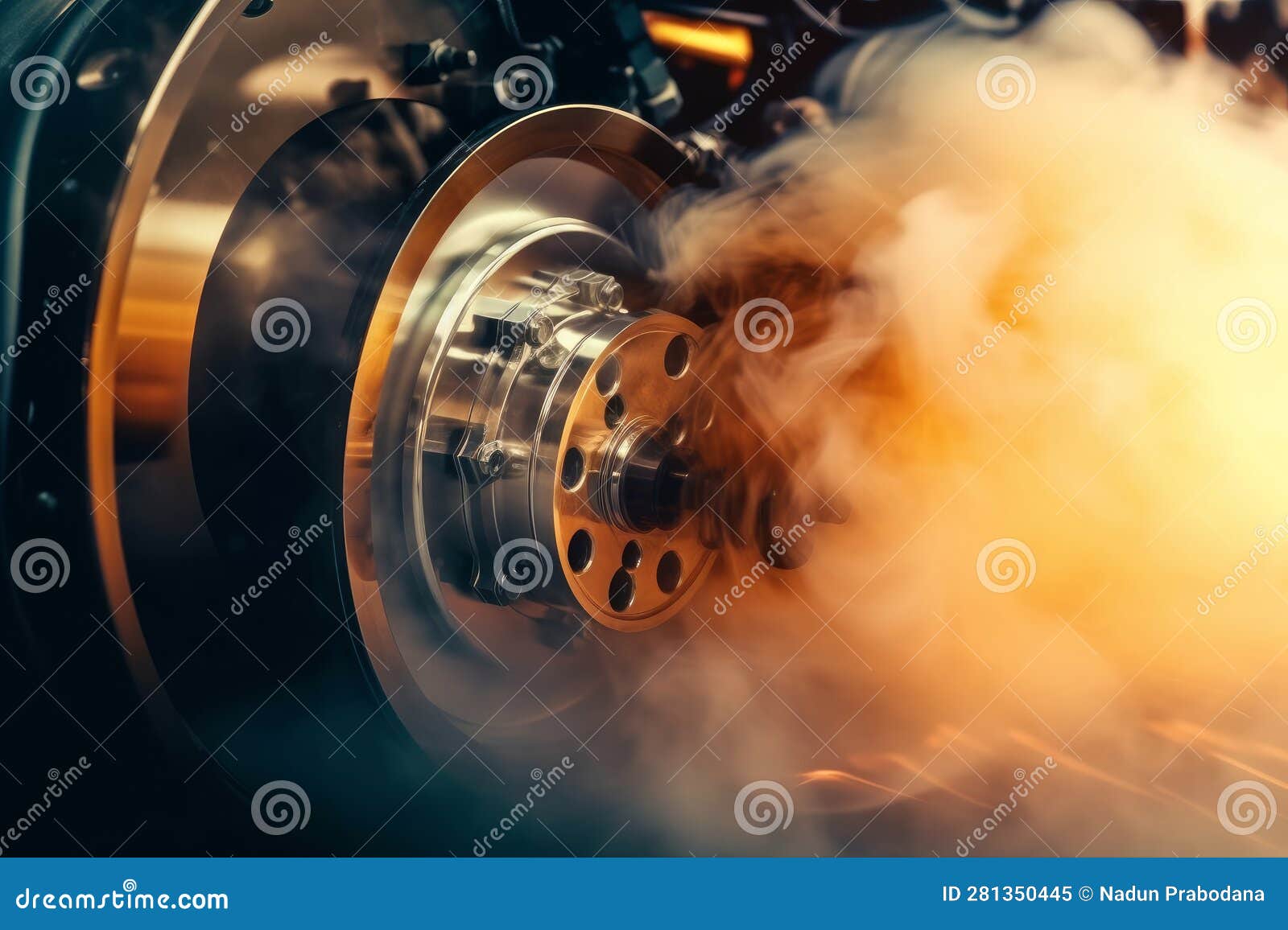Critical Condition: Close-Up of Overheating Car Engine (AI Generated ...
