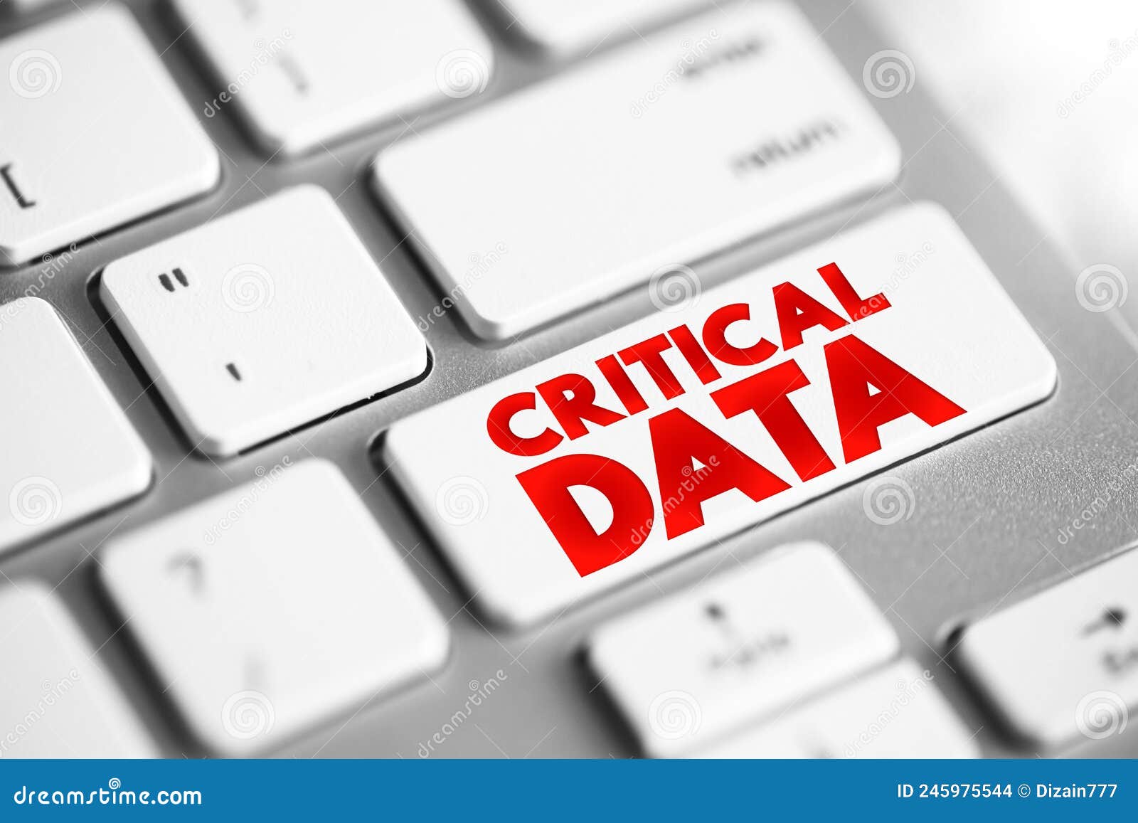 Critical Data - Data that Organizations Deem Essential for Success ...