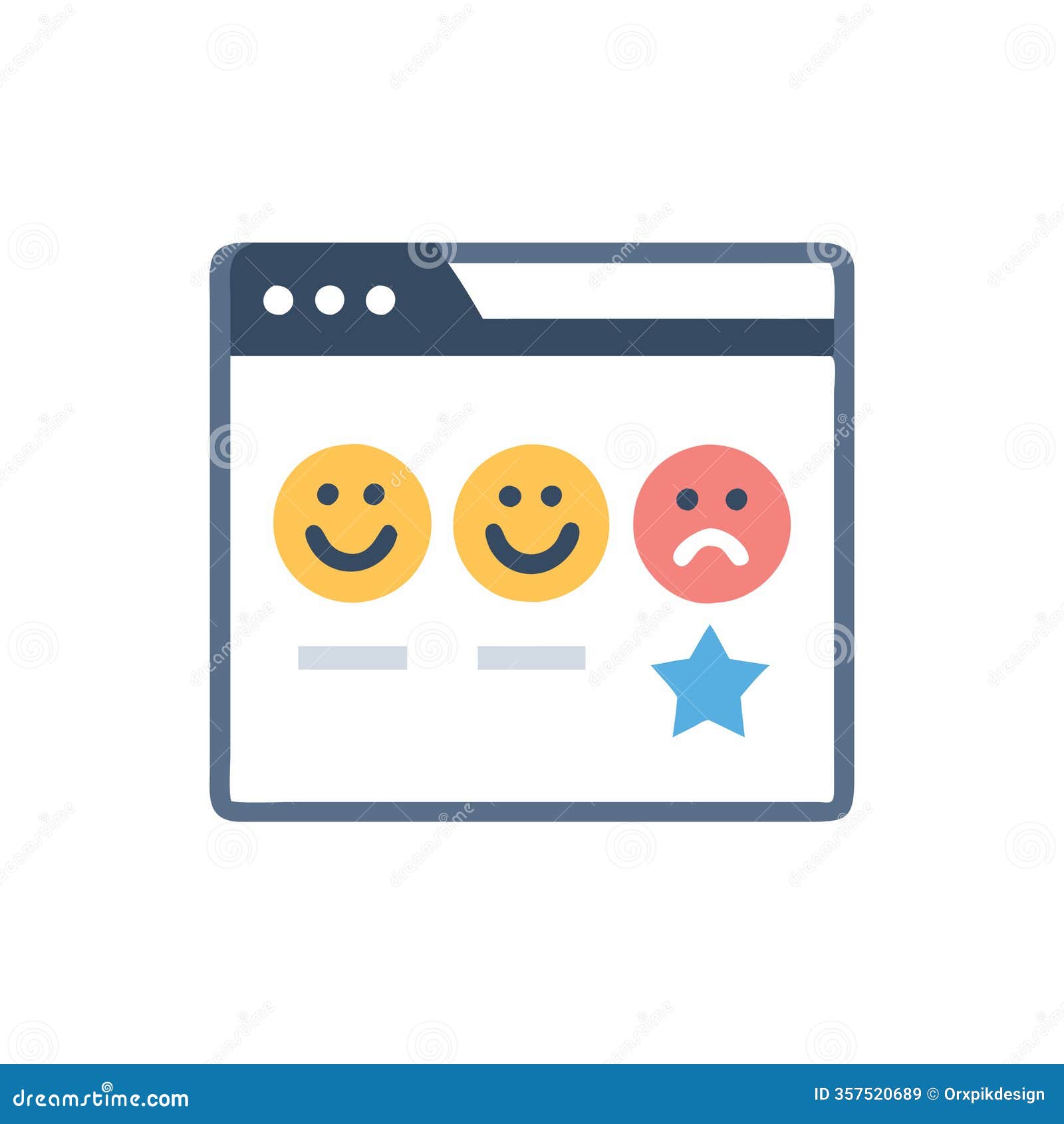 Critical Feedback Icon for Improvement Stock Illustration ...