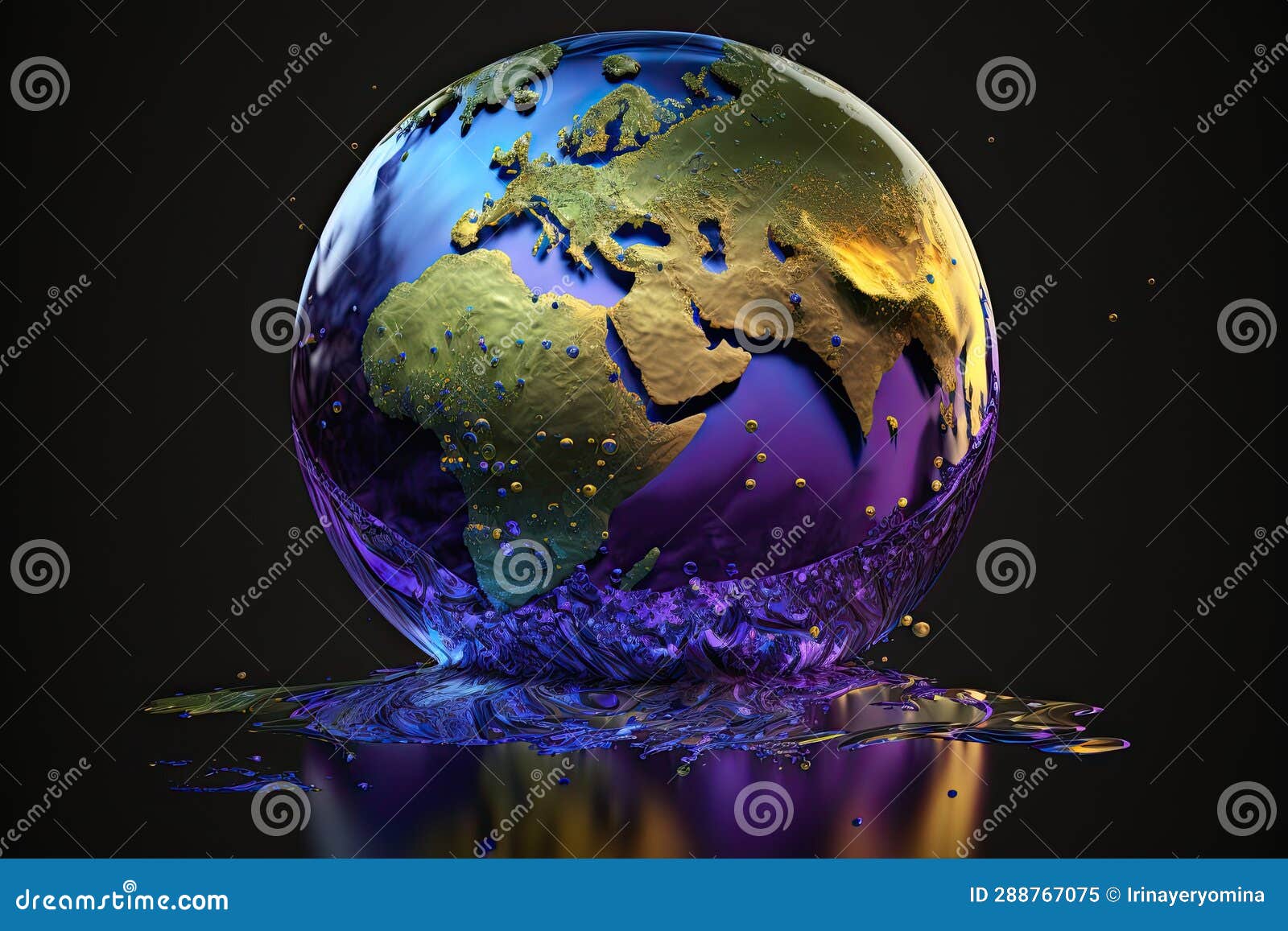 Mineral-Rich Earth: A Symphony Of Calcium Carbonate. Concept Geology ...