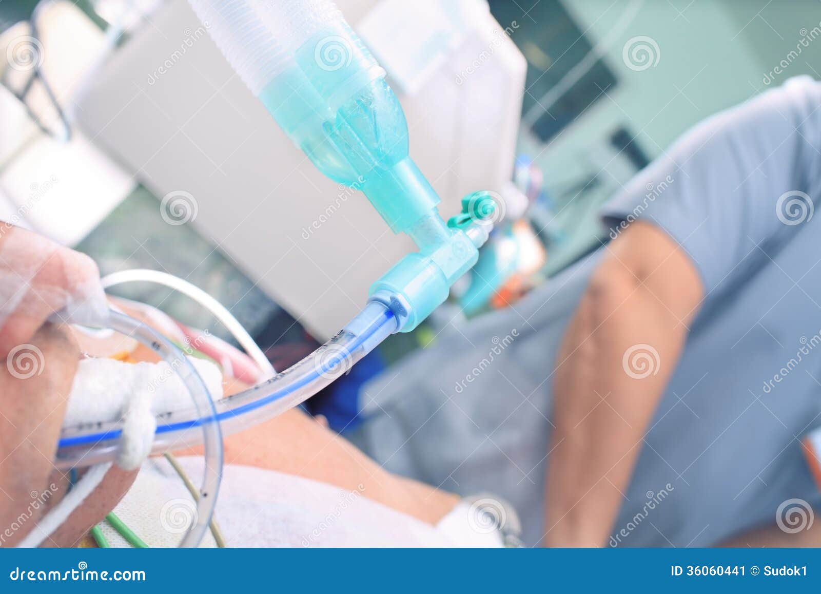 Critical Patient in the ICU. Stock Image - Image of lifestyles ...