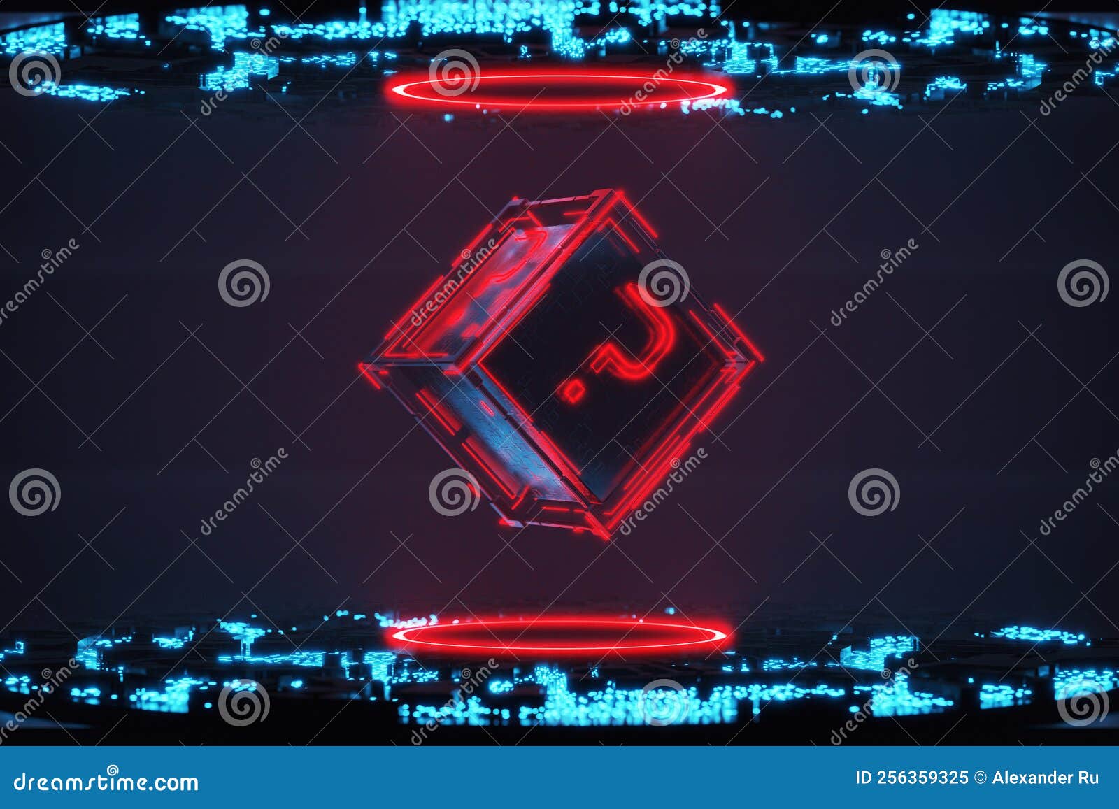 Critical Question. Important Question. Red Question Mark on an Abstract ...