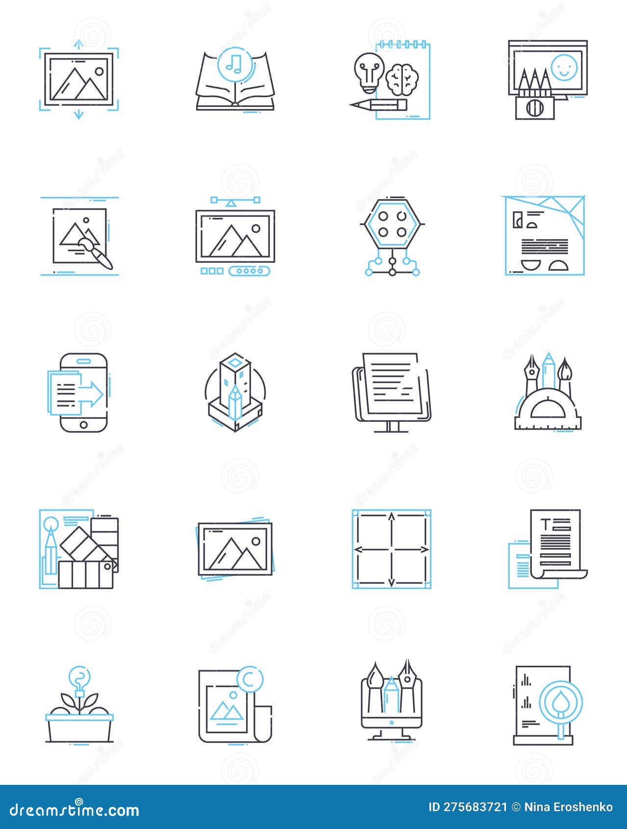 Critical Solutions Linear Icons Set. Analysis, Resolution, Criticality ...