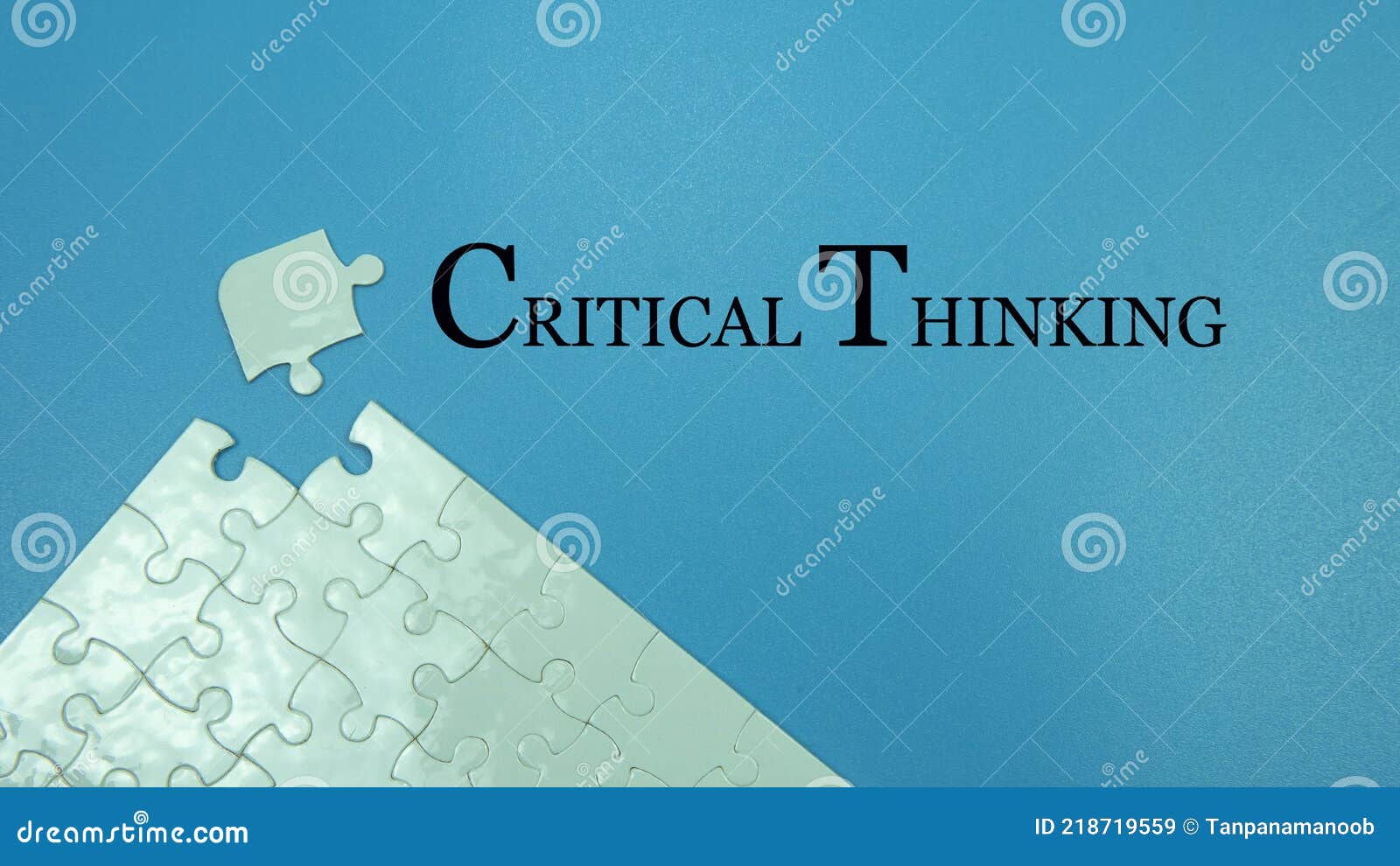 Critical Thinking Skills Concept, Wooden Stick Figure Arms Up, Big ...