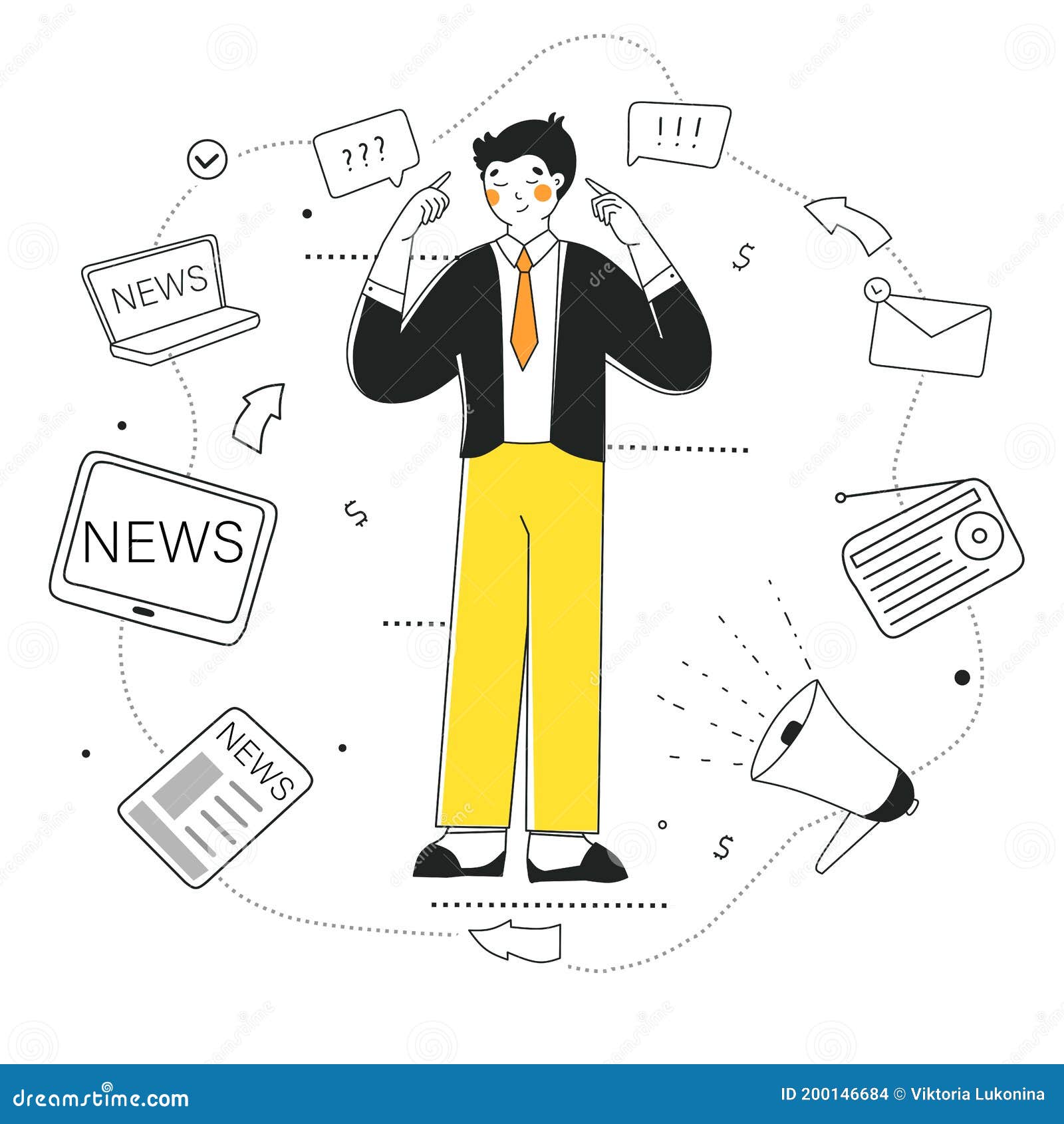 Critical Thinking, Vector Flat Graphic Design. News Filter, Flat ... Critical Thinking, Vector Flat Graphic Design. News Filter, Flat ...