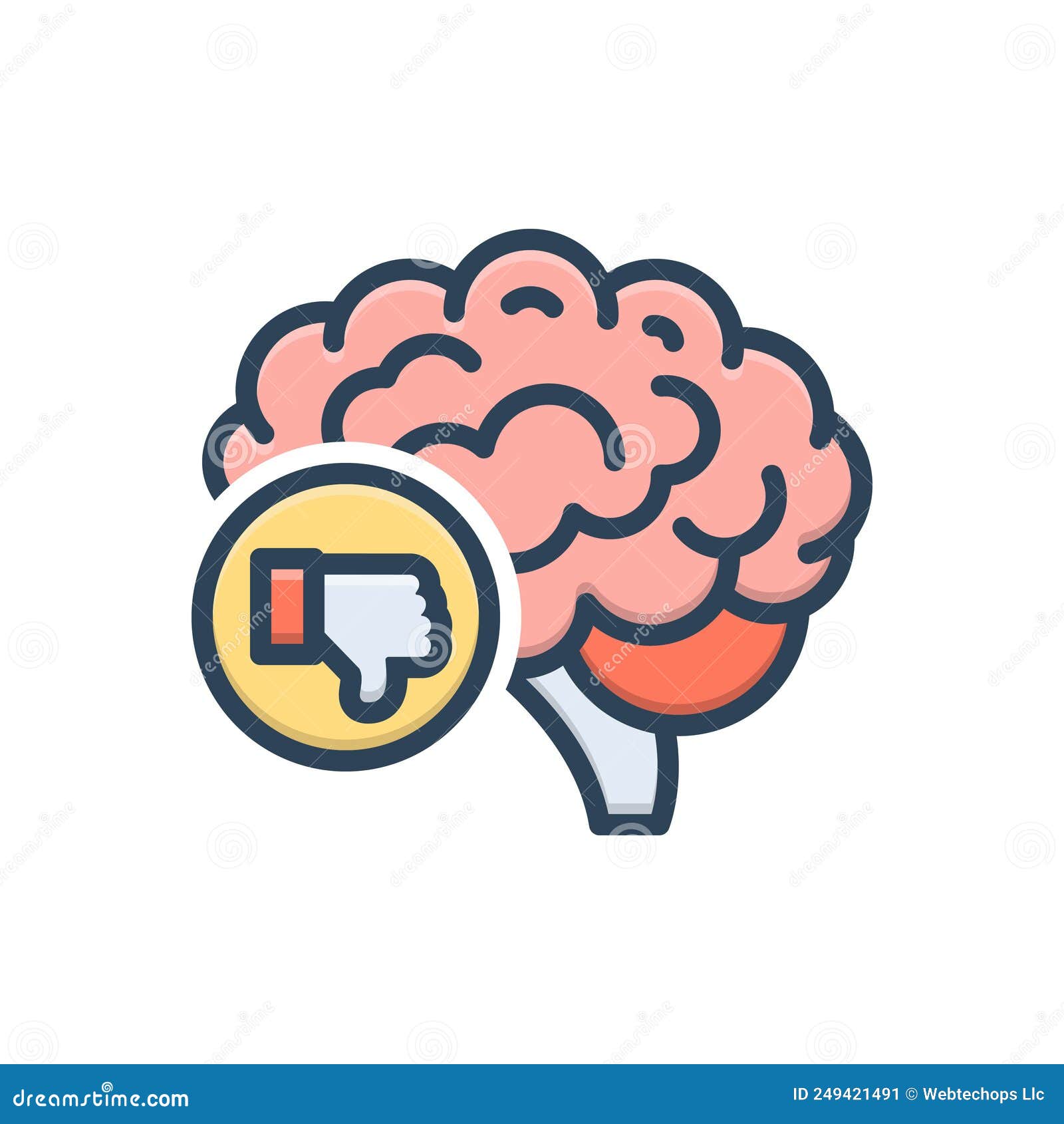 Criticism RGB Color Icon Vector Illustration | CartoonDealer.com #193963240