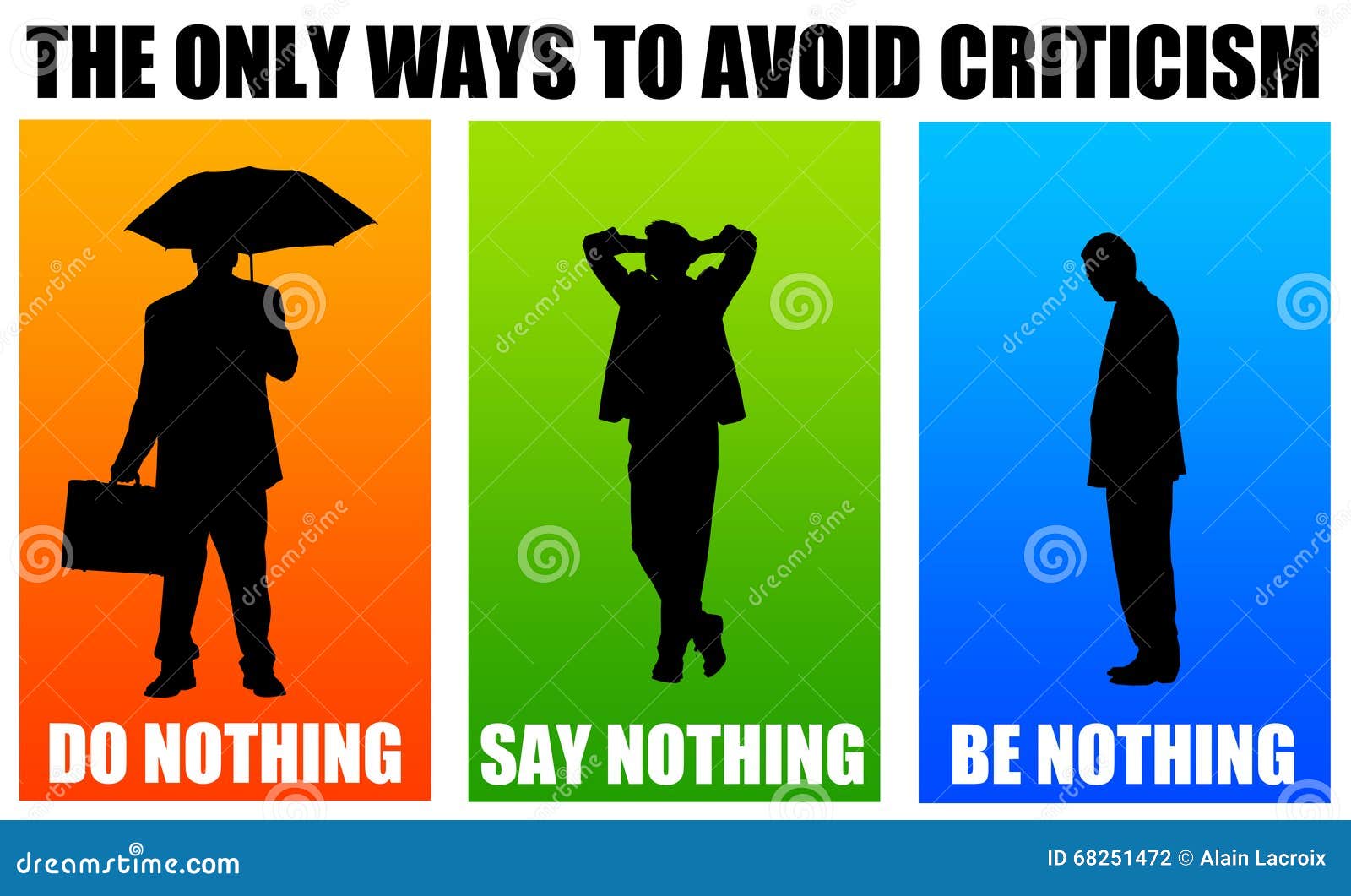 Criticism stock illustration. Illustration of evaluate - 68251472