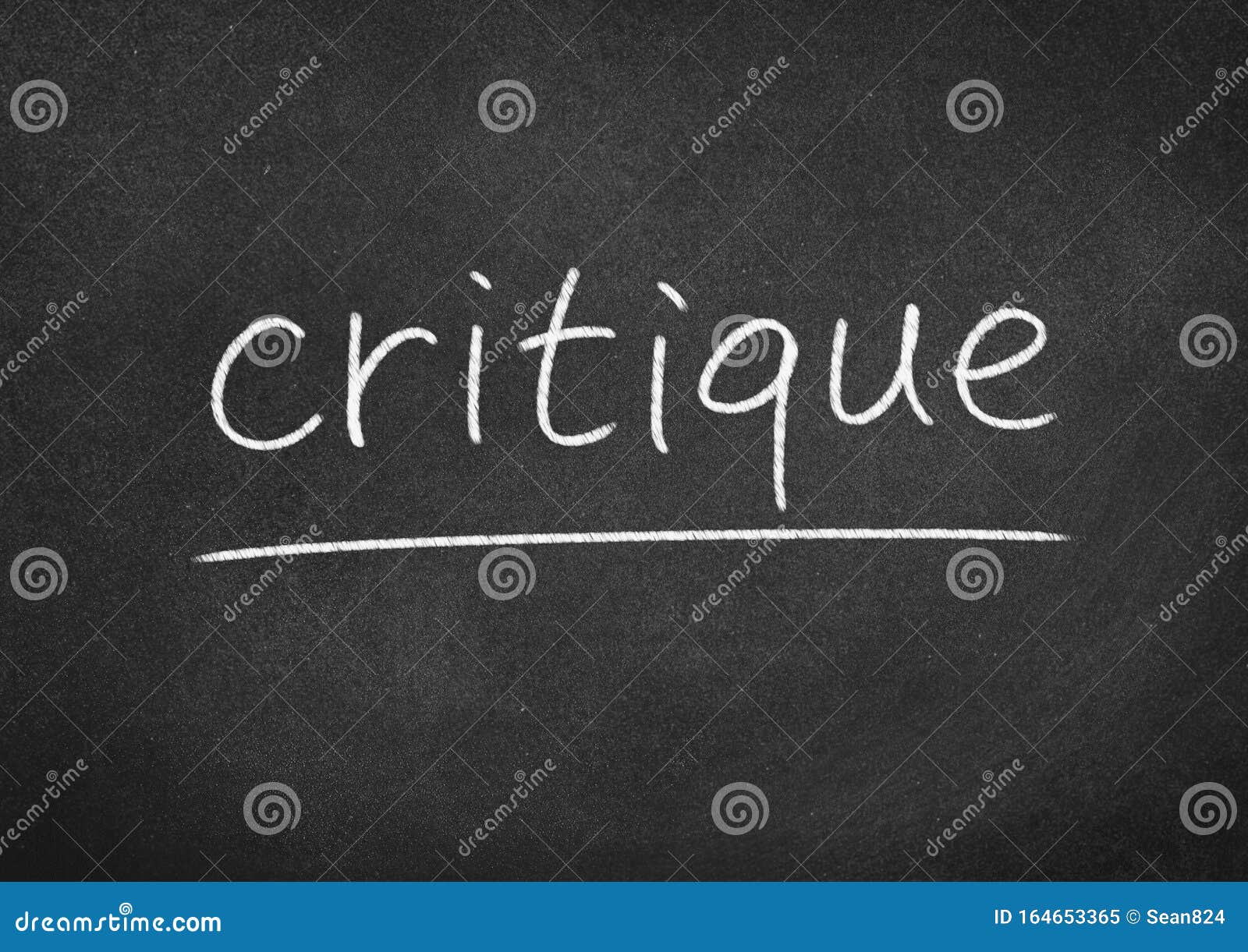 Critique stock image. Image of blackboard, background - 164653365