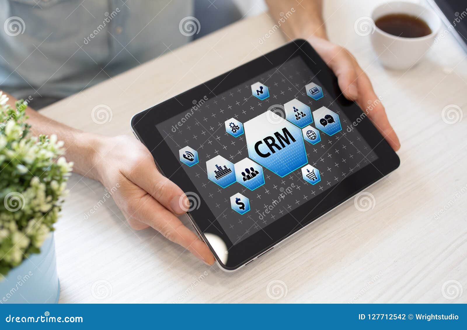 CRM. Customer Relationship Management Concept. Customer Service and ...