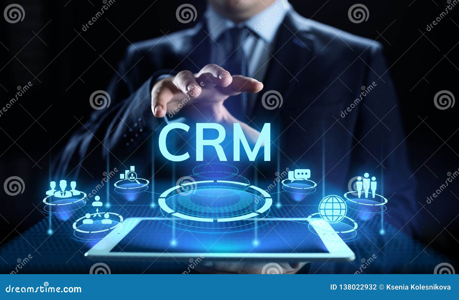 CRM - Customer Relationship Management. Enterprise Communication and ...